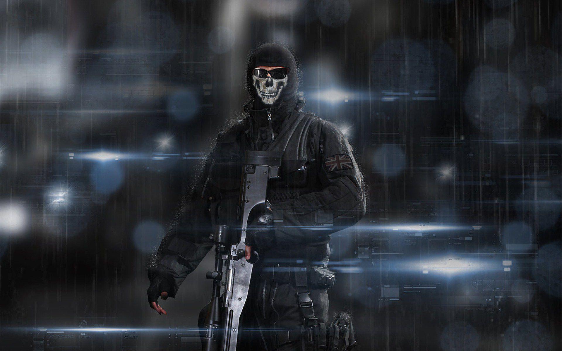 Cool Cod Ghost Backgrounds - Wallpaper Cave