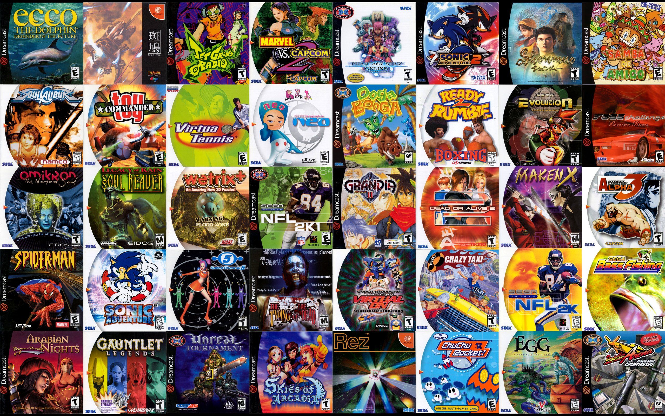 Dreamcast Wallpapers - Wallpaper Cave