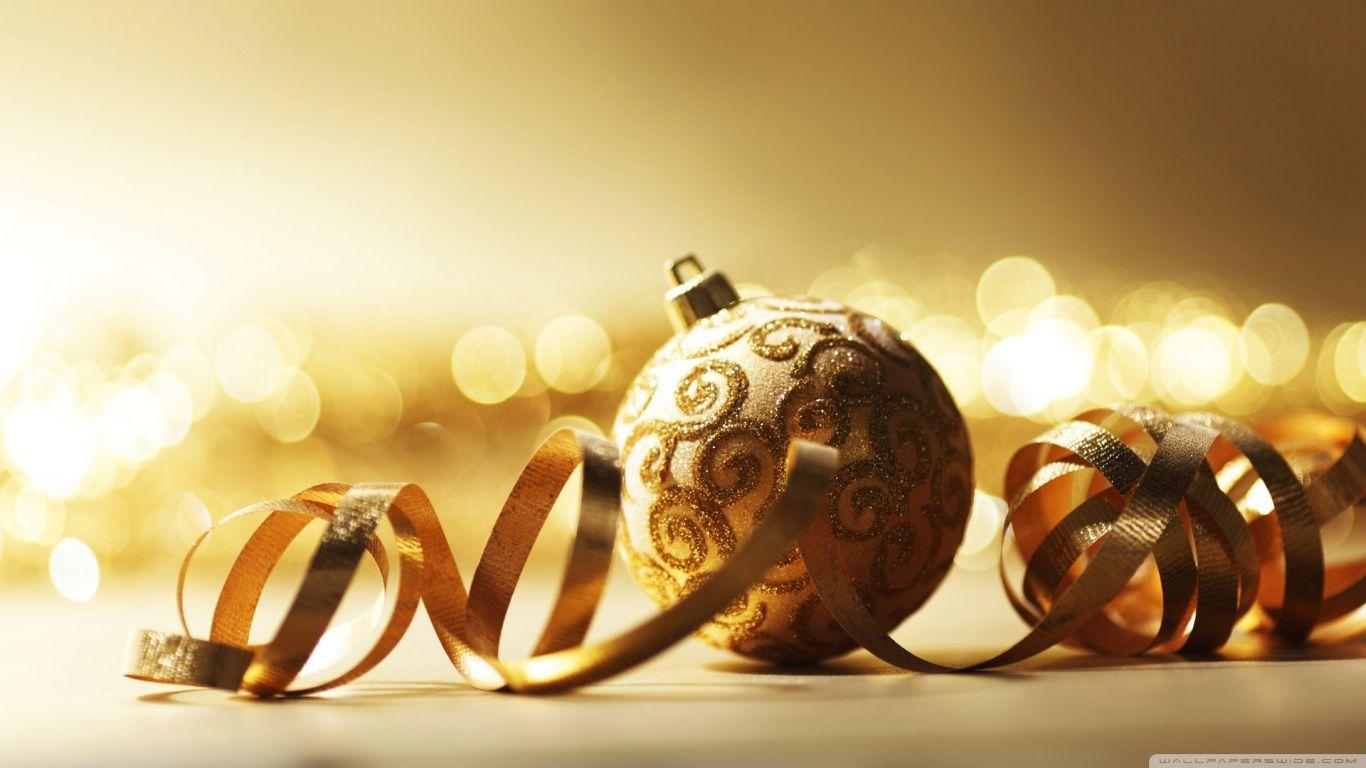 Gold Christmas Wallpapers - Wallpaper Cave