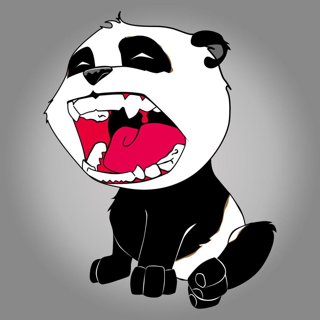 Wallpapers Panda Scream - Wallpaper Cave