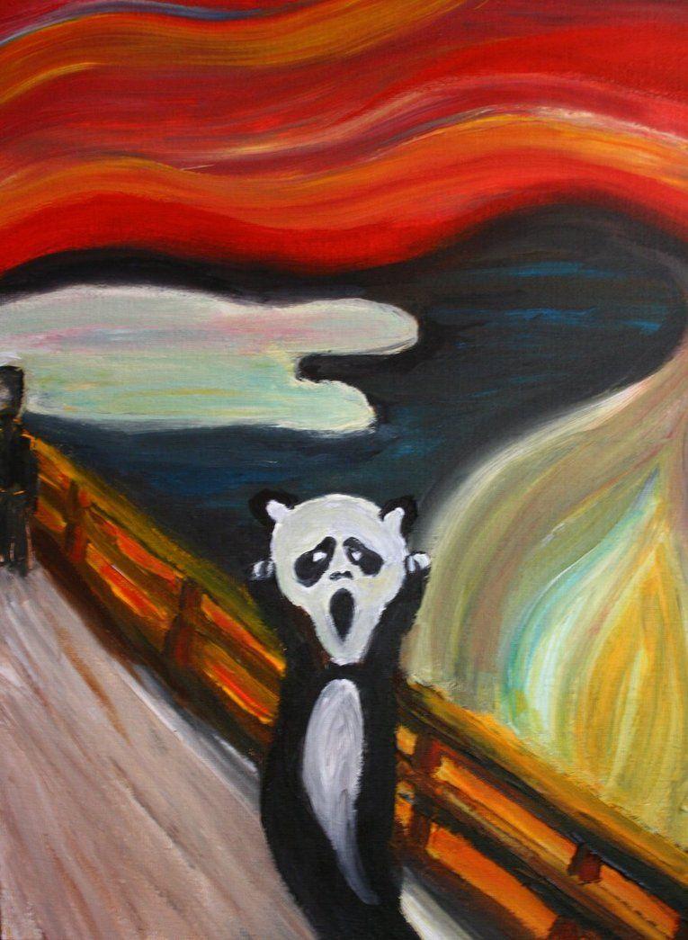 Wallpapers Panda Scream - Wallpaper Cave