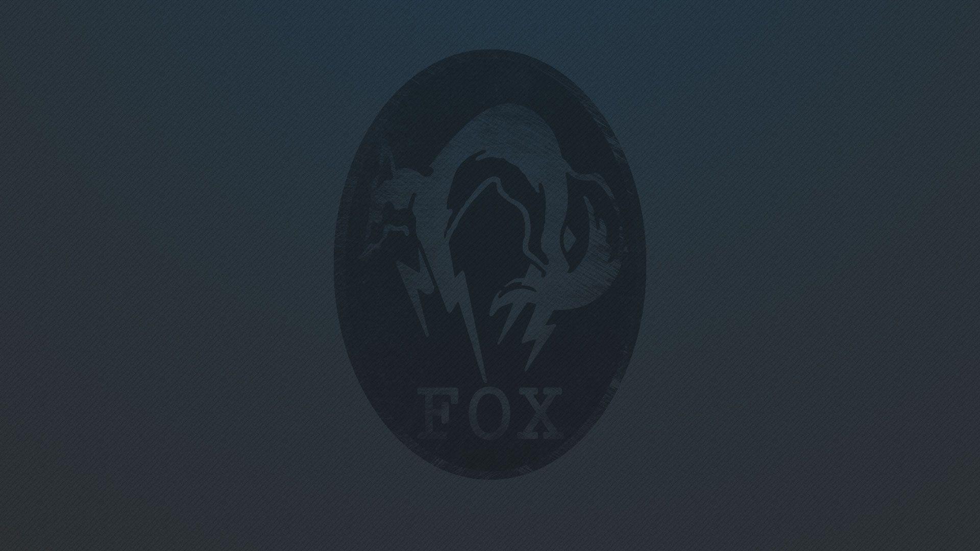 Mgs Fox Black Wallpapers - Wallpaper Cave