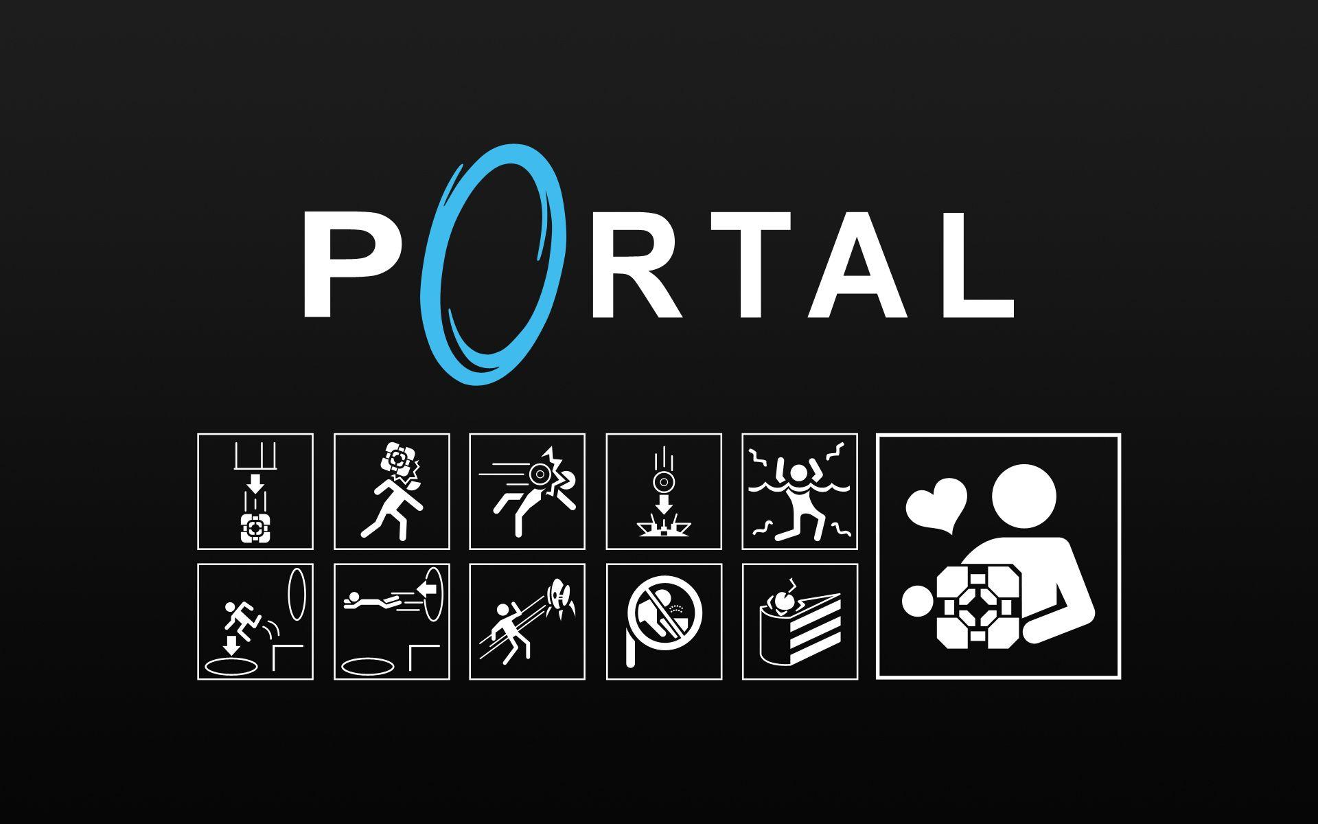 Portal Backgrounds - Wallpaper Cave