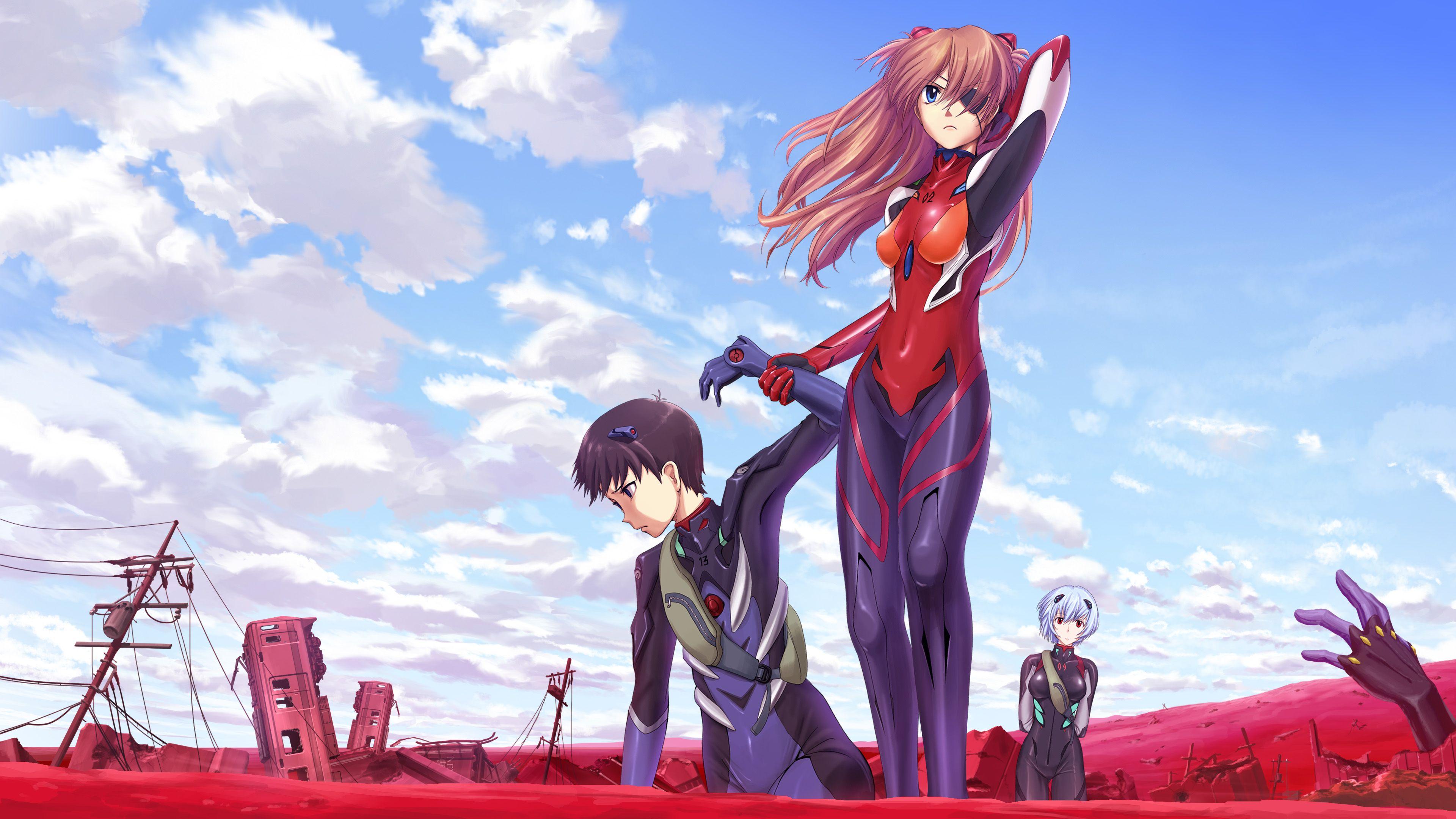 Asuka Y Rei Evangelion Wallpapers Wallpaper Cave