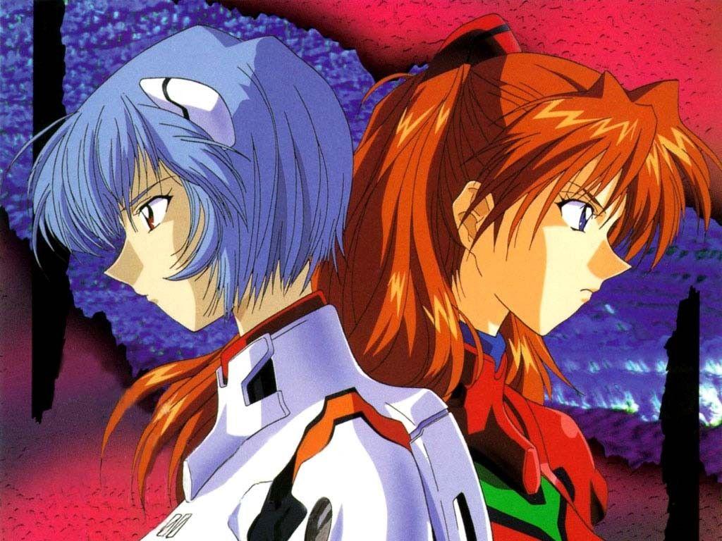 Asuka Y Rei Evangelion Wallpapers Wallpaper Cave