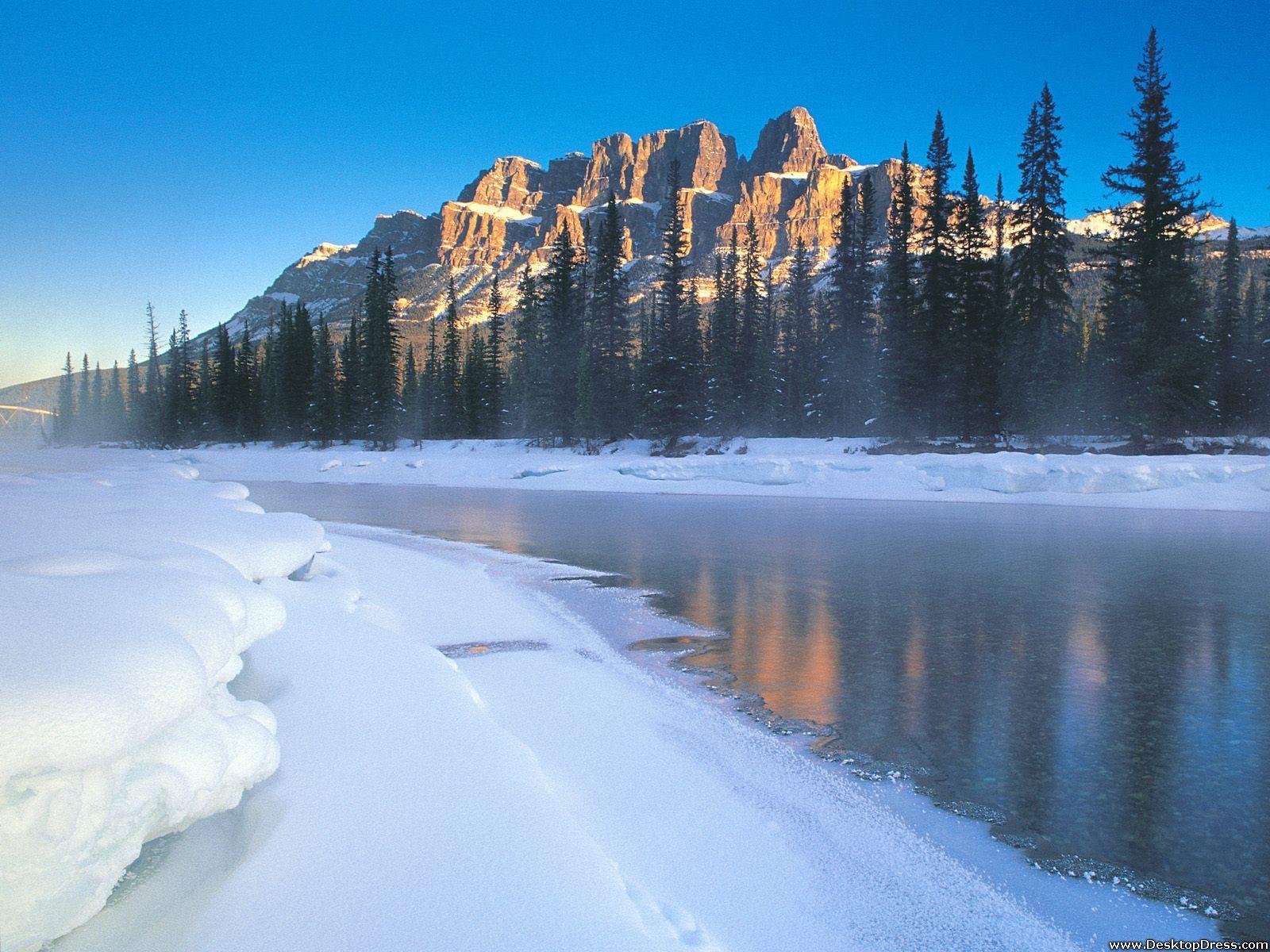 Winter Nature Backgrounds - Wallpaper Cave
