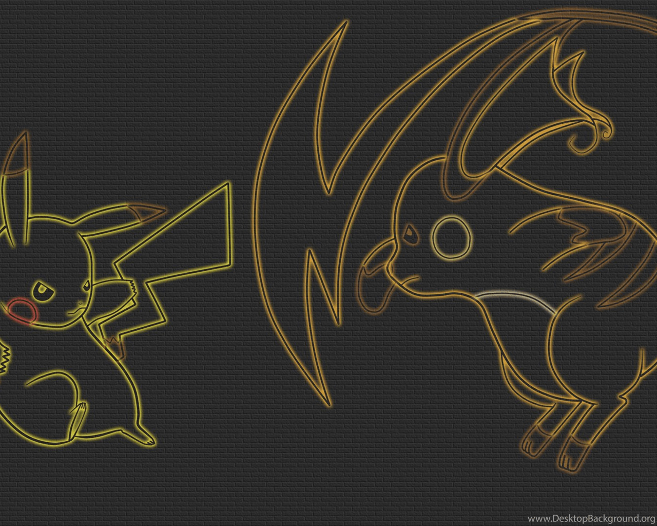 Neon Pikachu Wallpapers - Wallpaper Cave