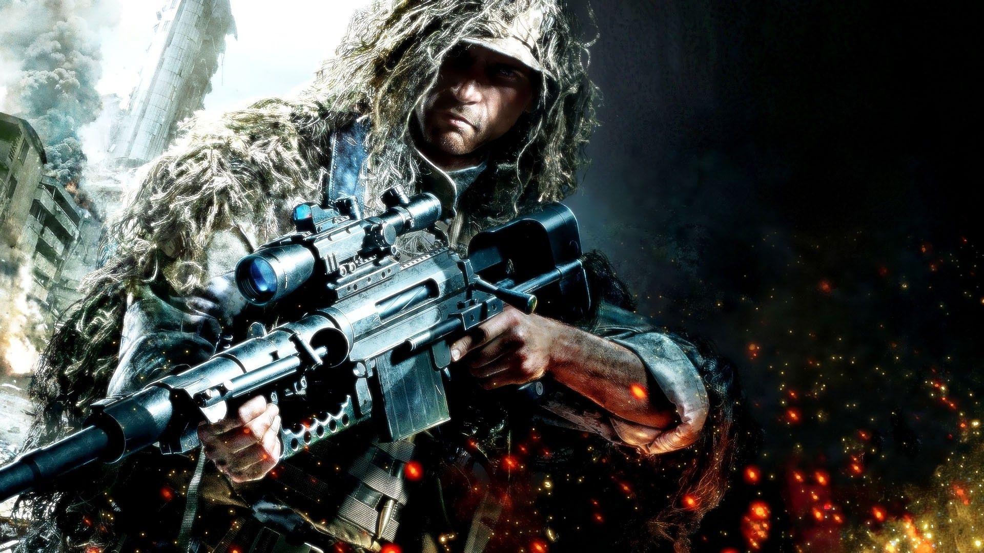 Sniper Wallpapers Full HD - Wallpaper Cave