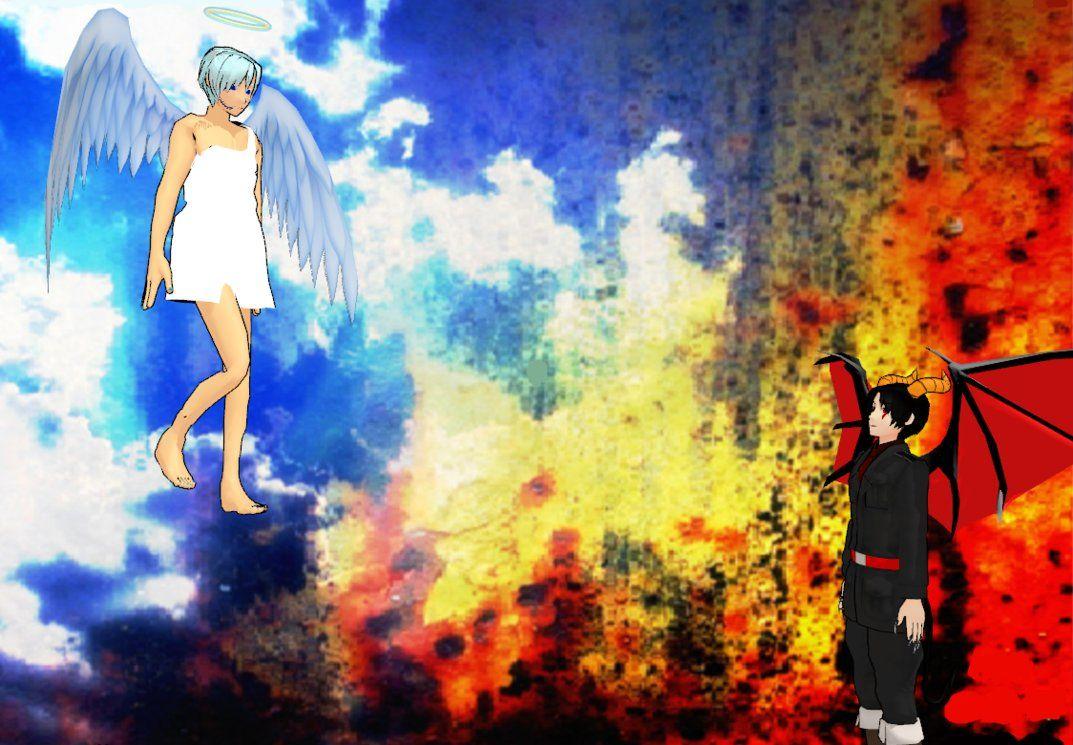 Hell Vs Heaven Wallpapers - Wallpaper Cave
