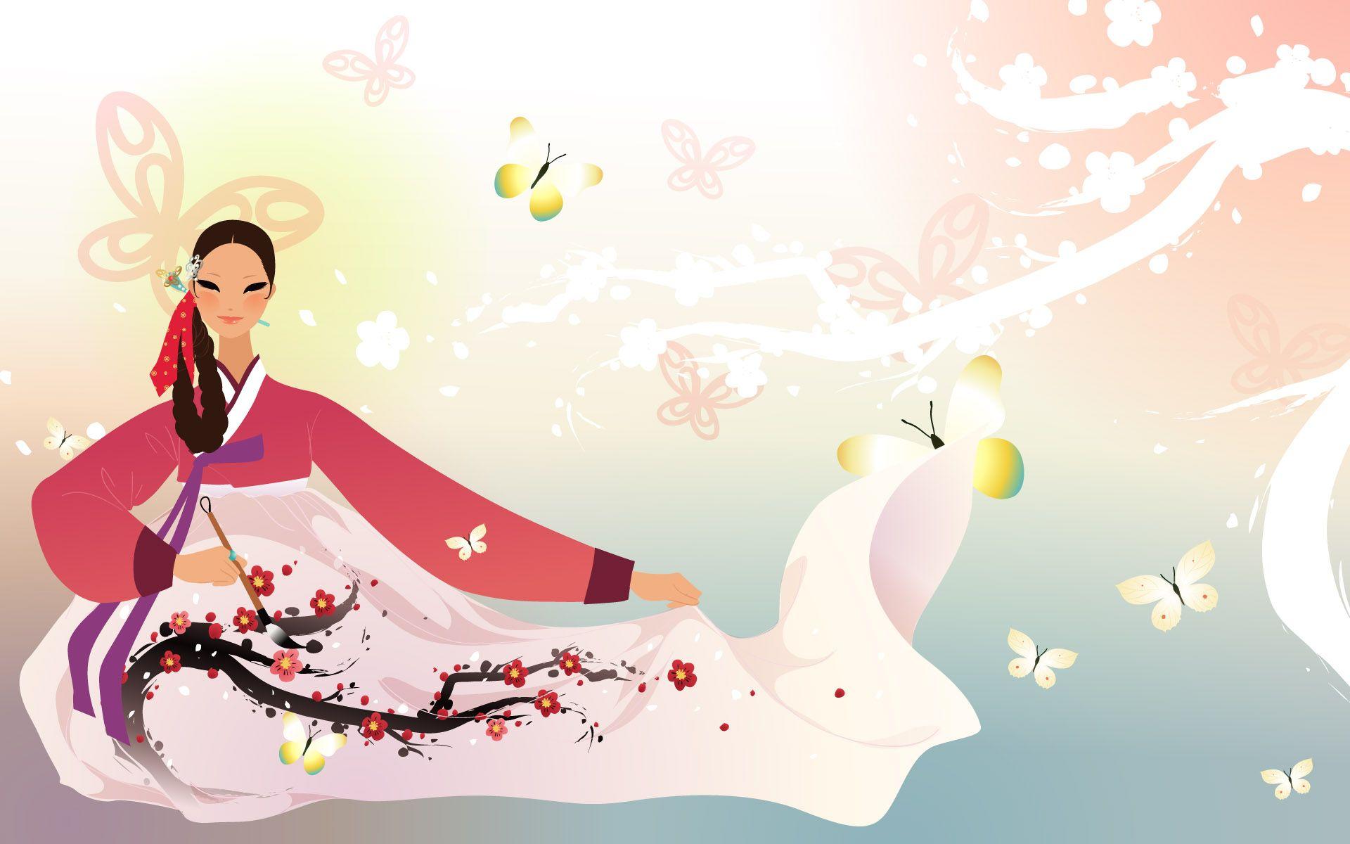 Cartoon Korean Wallpapers - Wallpaper Cave