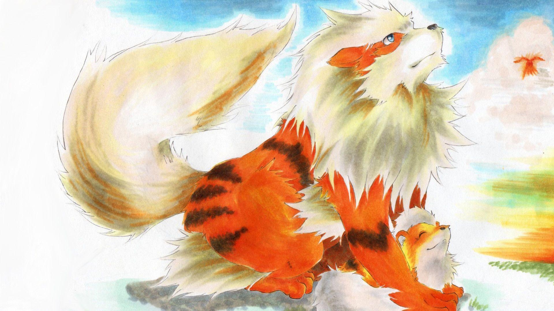Wallpapers Pokemon Growlithe - Wallpaper Cave