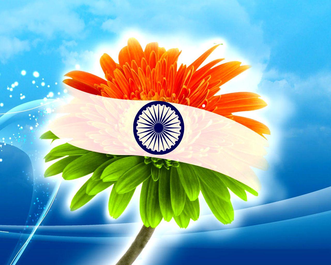 Indian National Flag With Tiger Wallpapers 3d - Wallpaper Cave