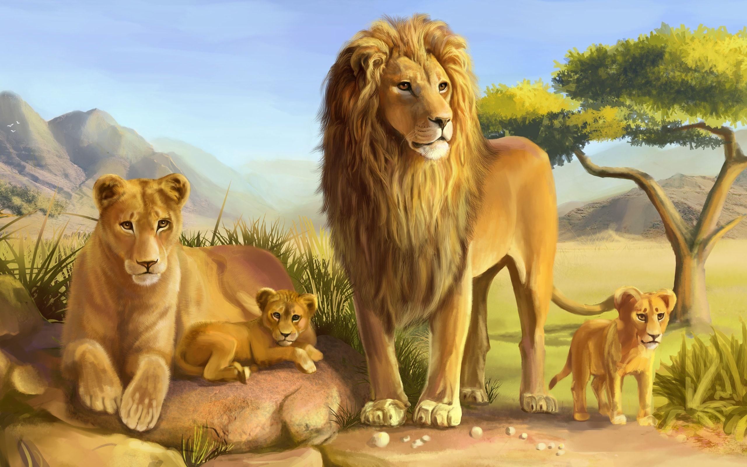 Wallpapers Full HD Lion - Wallpaper Cave