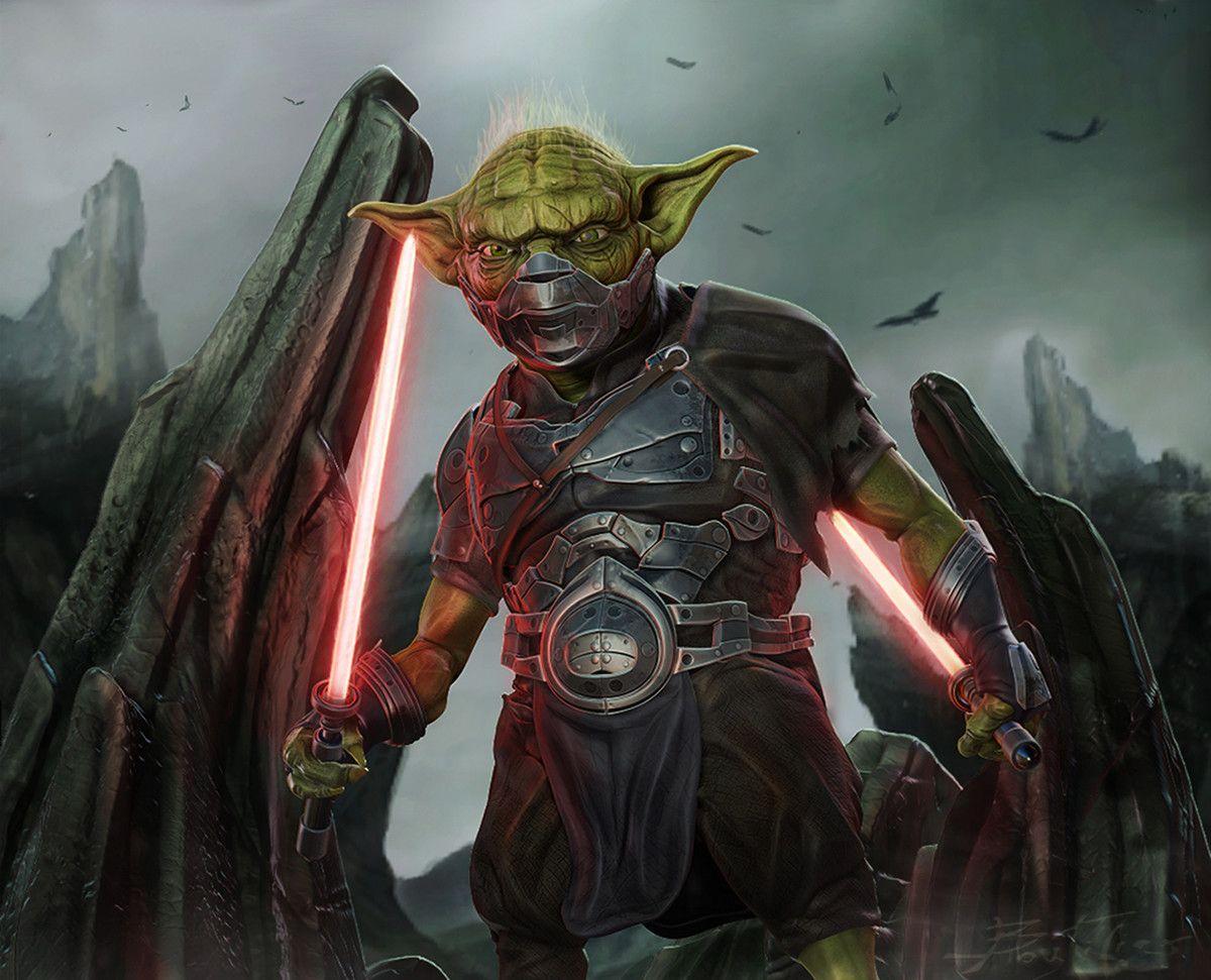 Yoda Fights Sith Lord Wallpapers - Wallpaper Cave