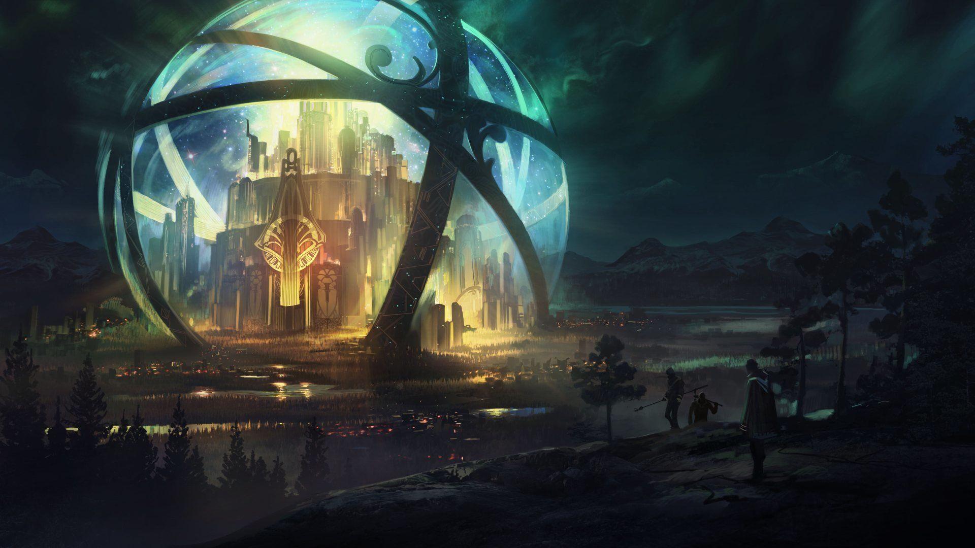 Fantasy Castle Desktop Backgrounds - Wallpaper Cave