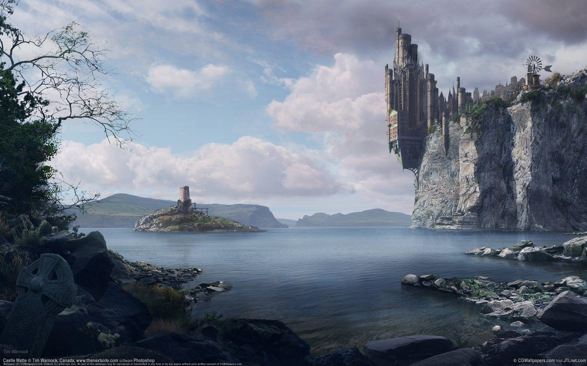 Fantasy Castle Desktop Backgrounds - Wallpaper Cave