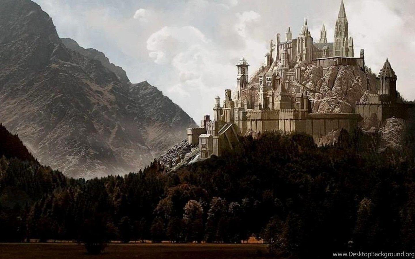 Fantasy Castle Desktop Backgrounds - Wallpaper Cave