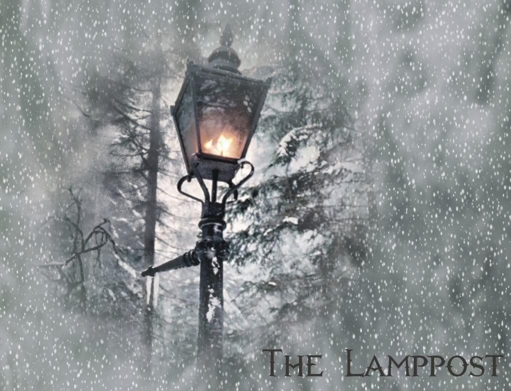 Narnia Lamp Post Wallpaper