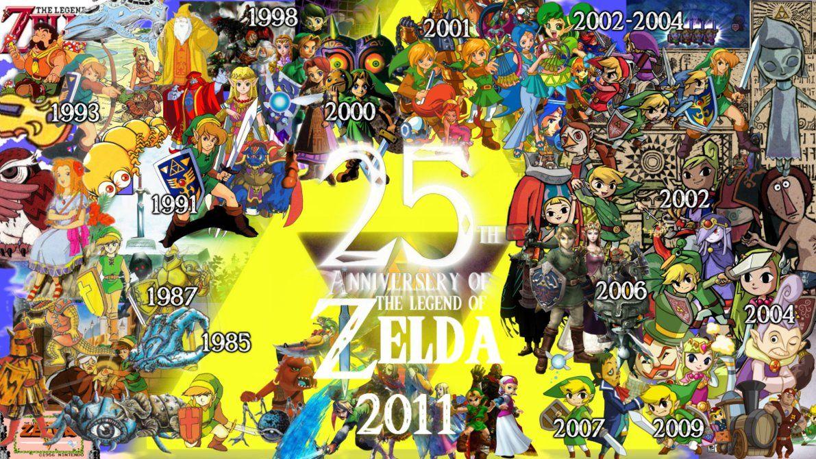 Zelda Collage Wallpapers - Wallpaper Cave