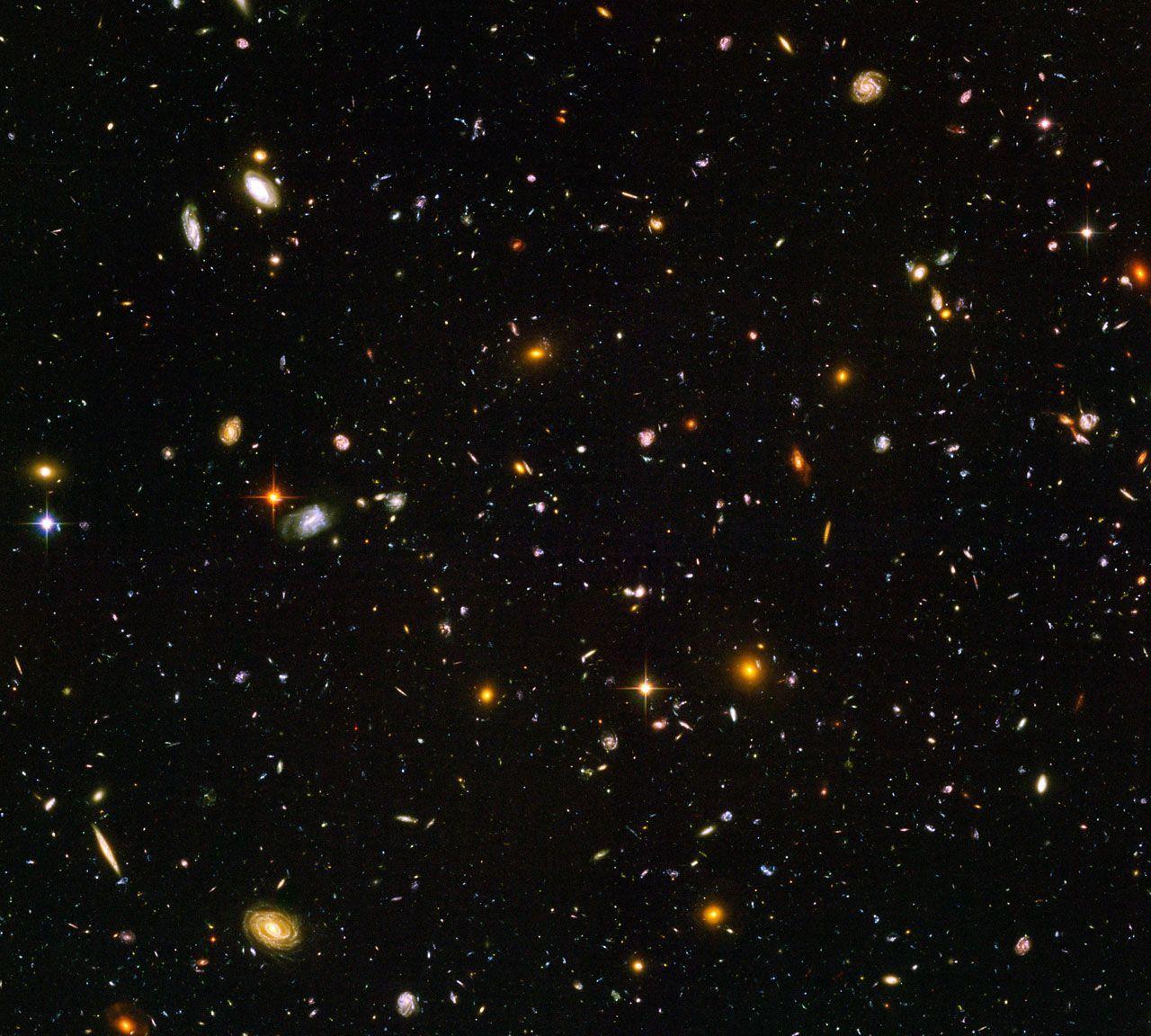 HD Hubble Deep Field Wallpapers - Wallpaper Cave