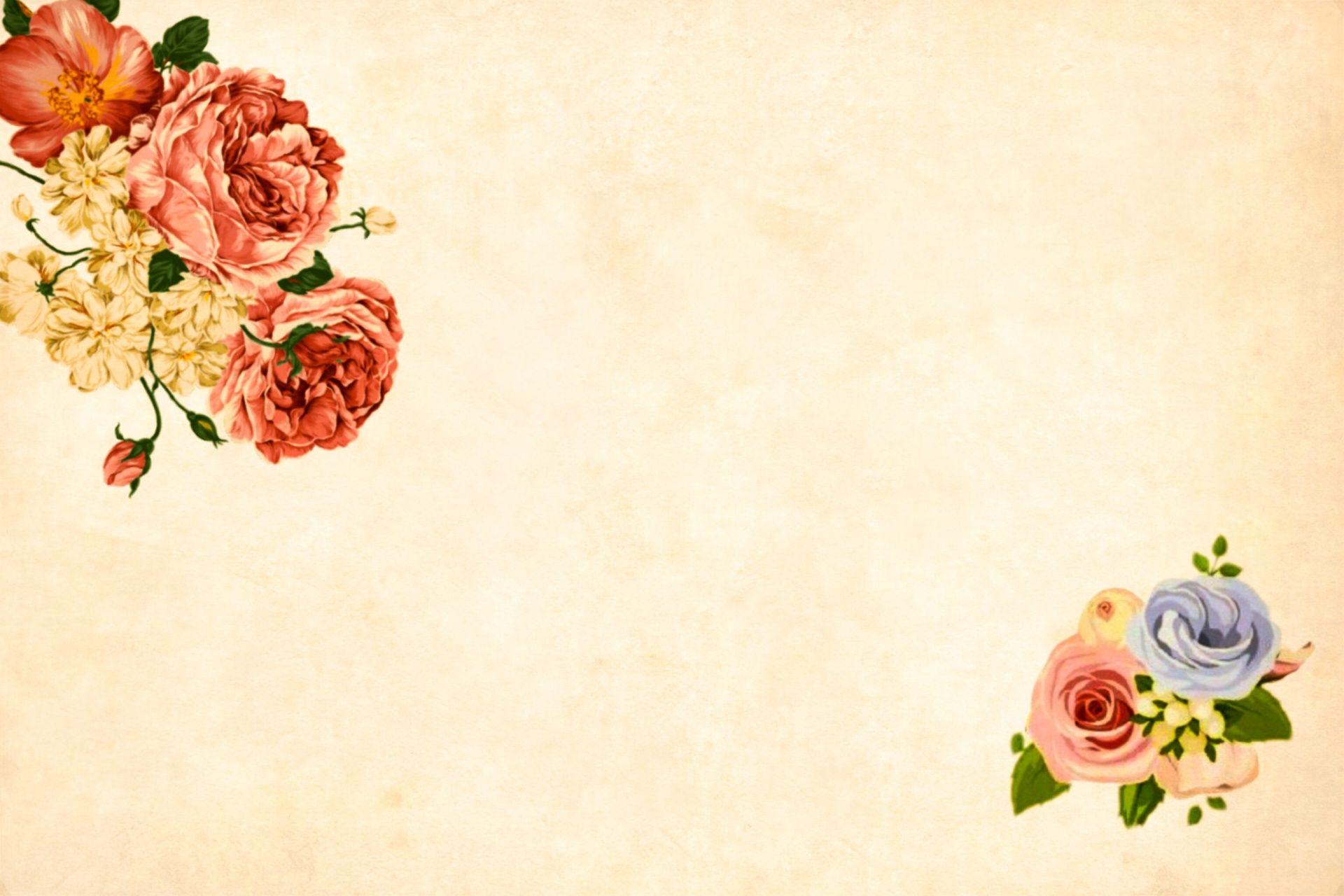 Backgrounds Flower Vintage - Wallpaper Cave