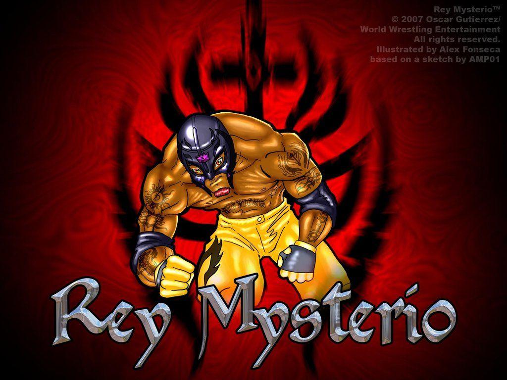 Wallpapers WWE Cartoon Rey Misterio - Wallpaper Cave