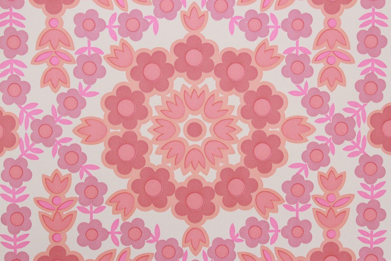 Wallpapers Pattern Vintage Pink - Wallpaper Cave