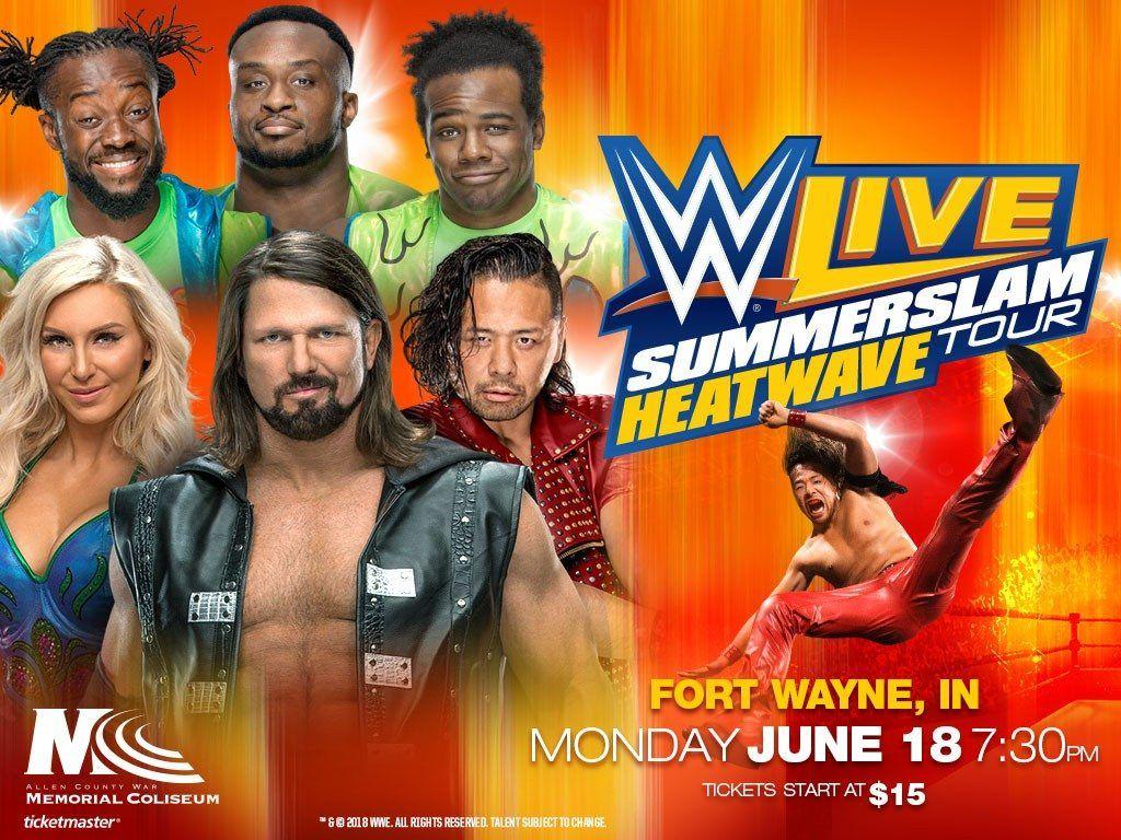 WWE SummerSlam 2018 Wallpapers - Wallpaper Cave