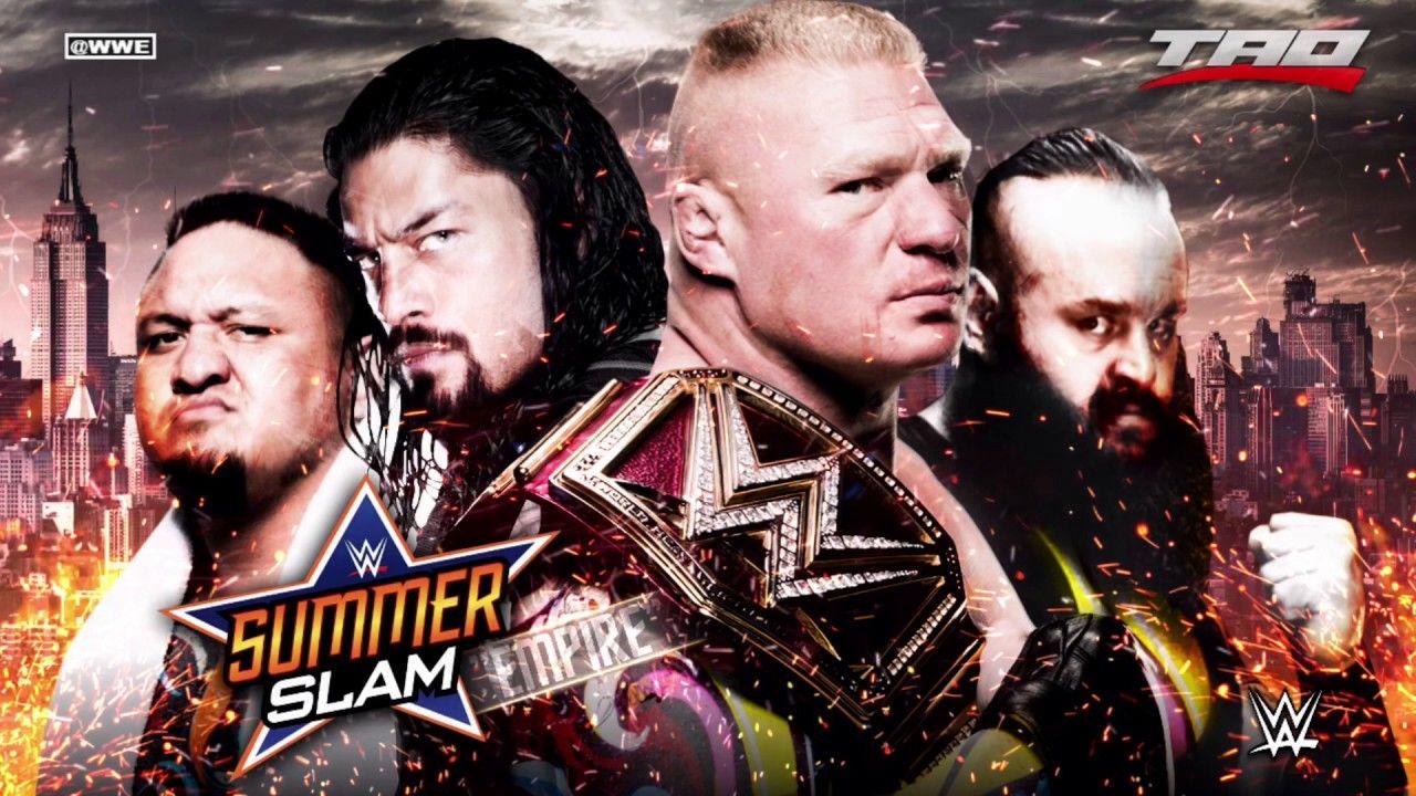 WWE SummerSlam 2018 Wallpapers - Wallpaper Cave