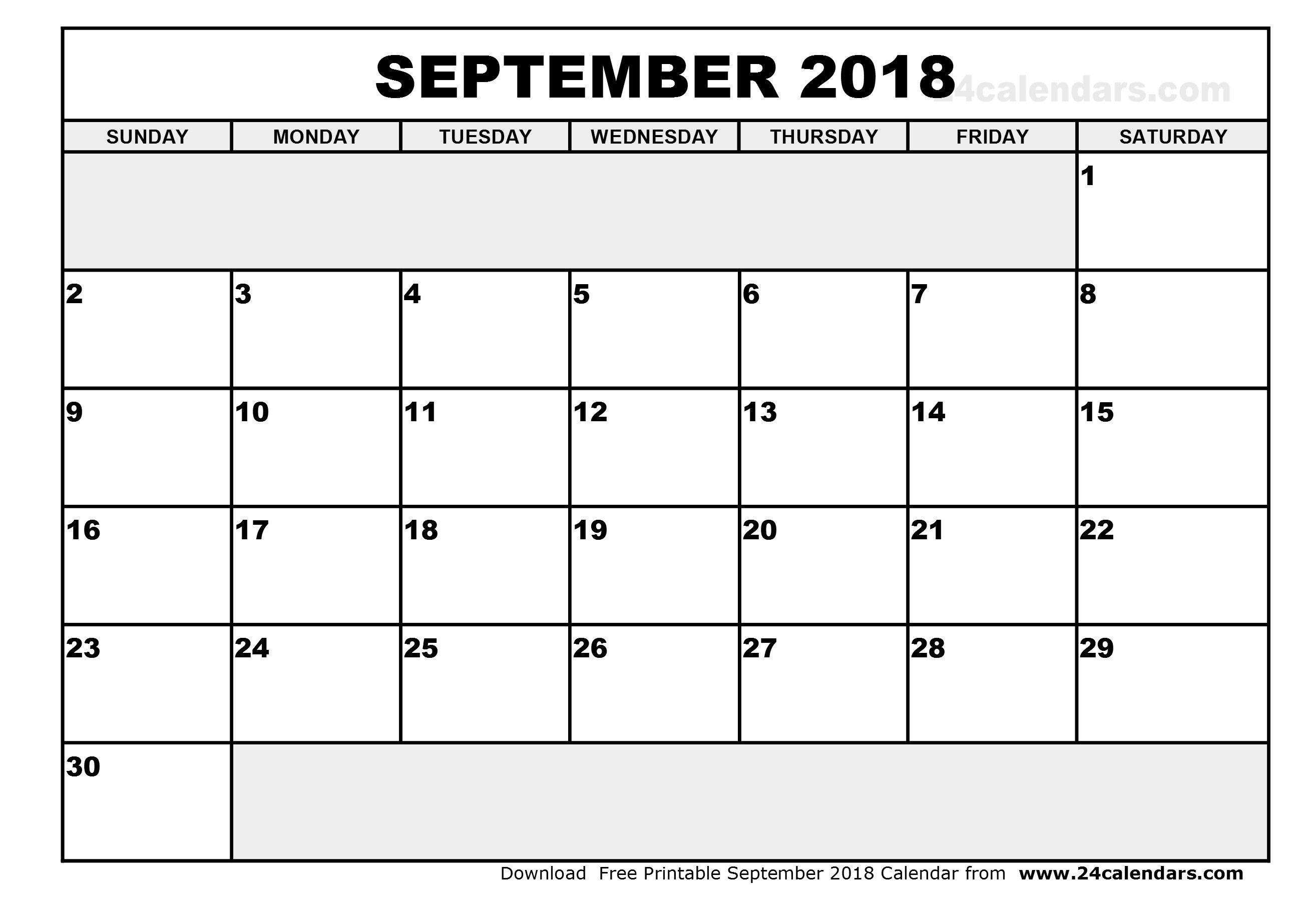 September 2018 Calendar Wallpapers - Wallpaper Cave