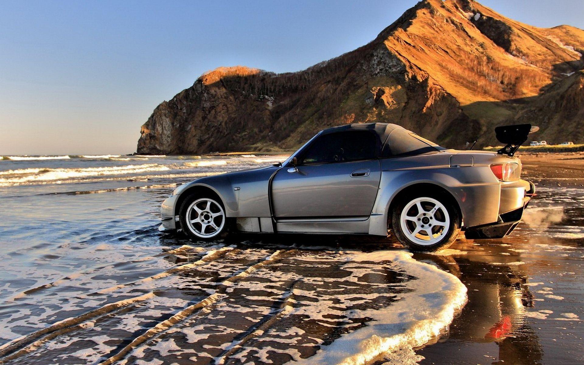 Car In Beach Wallpapers - Wallpaper Cave