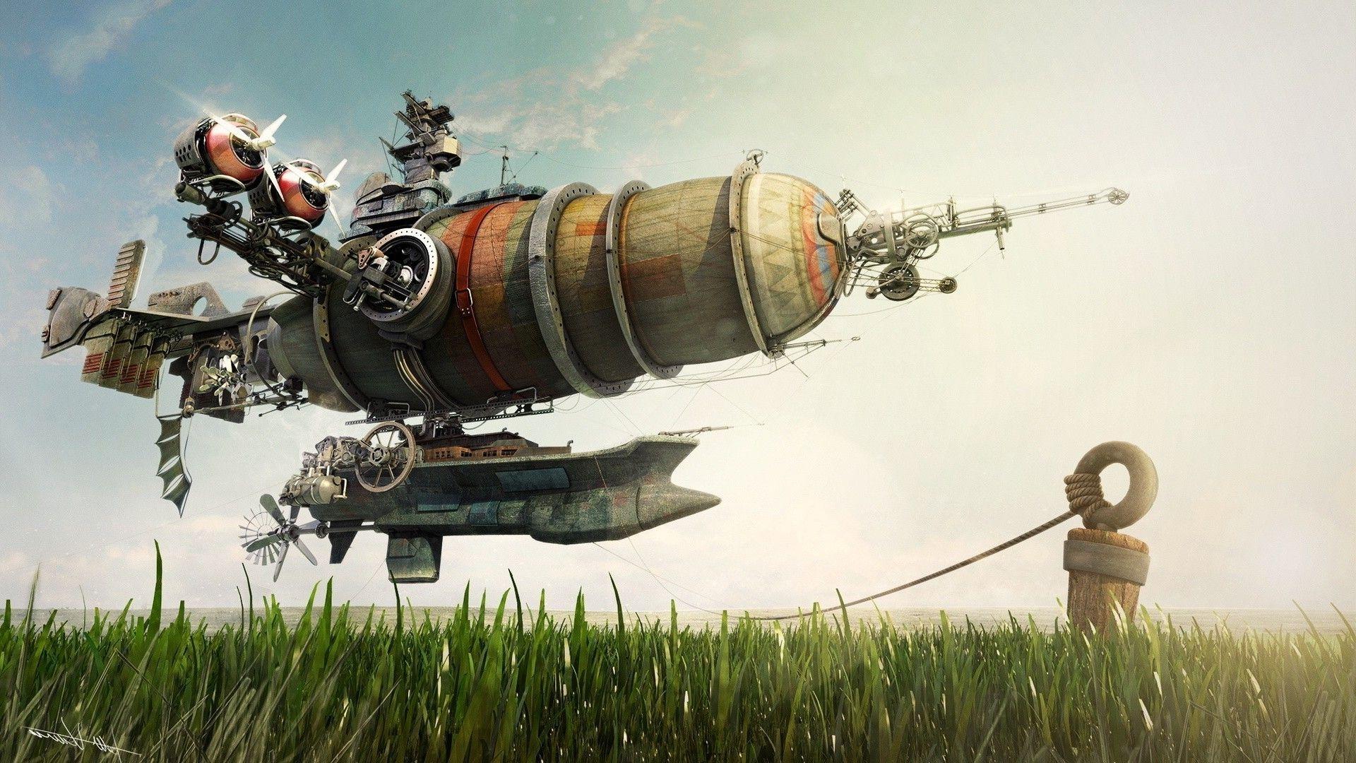 Airship Wallpapers - Wallpaper Cave