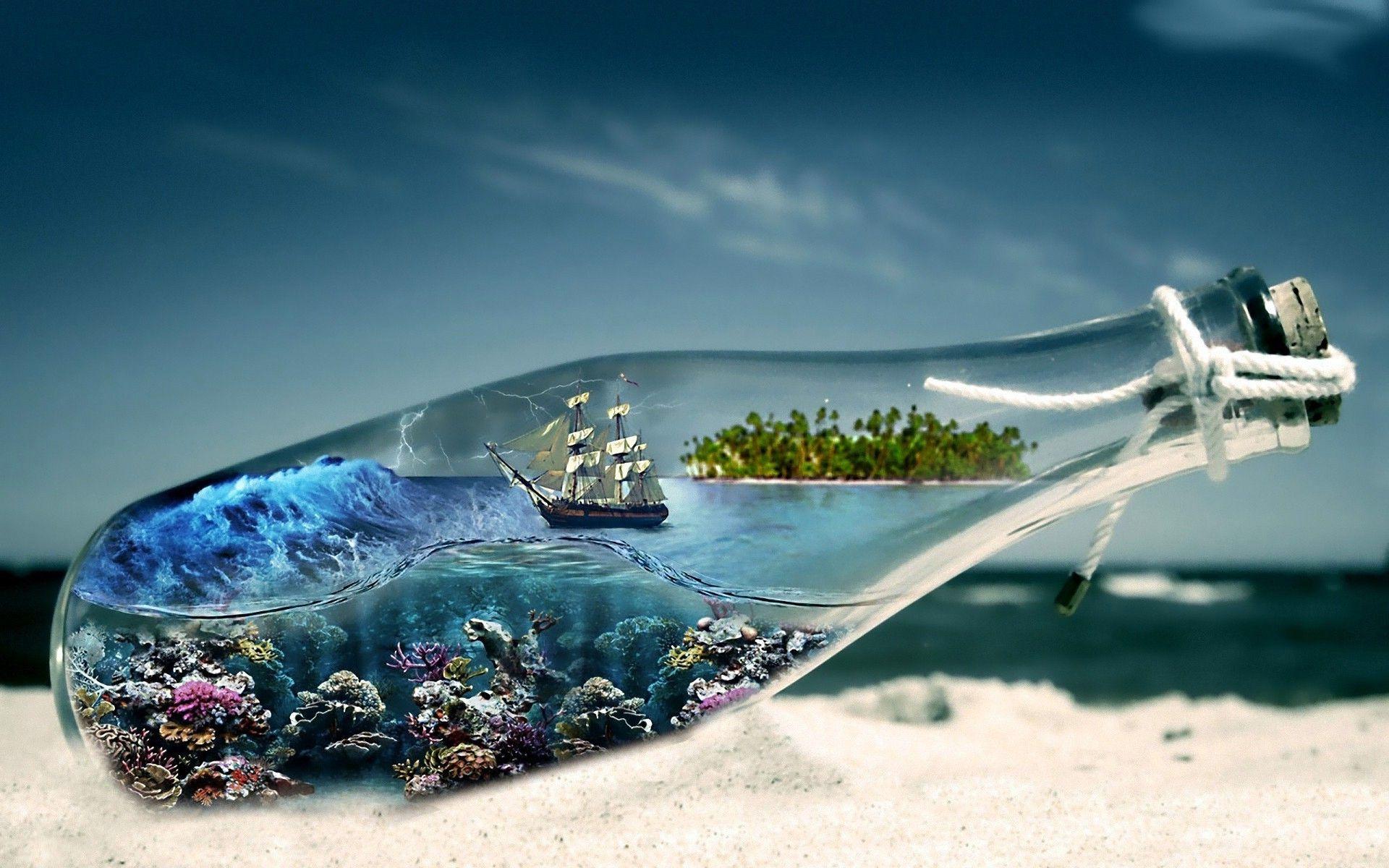 3d Sea Wallpapers For Desktop - Wallpaper Cave