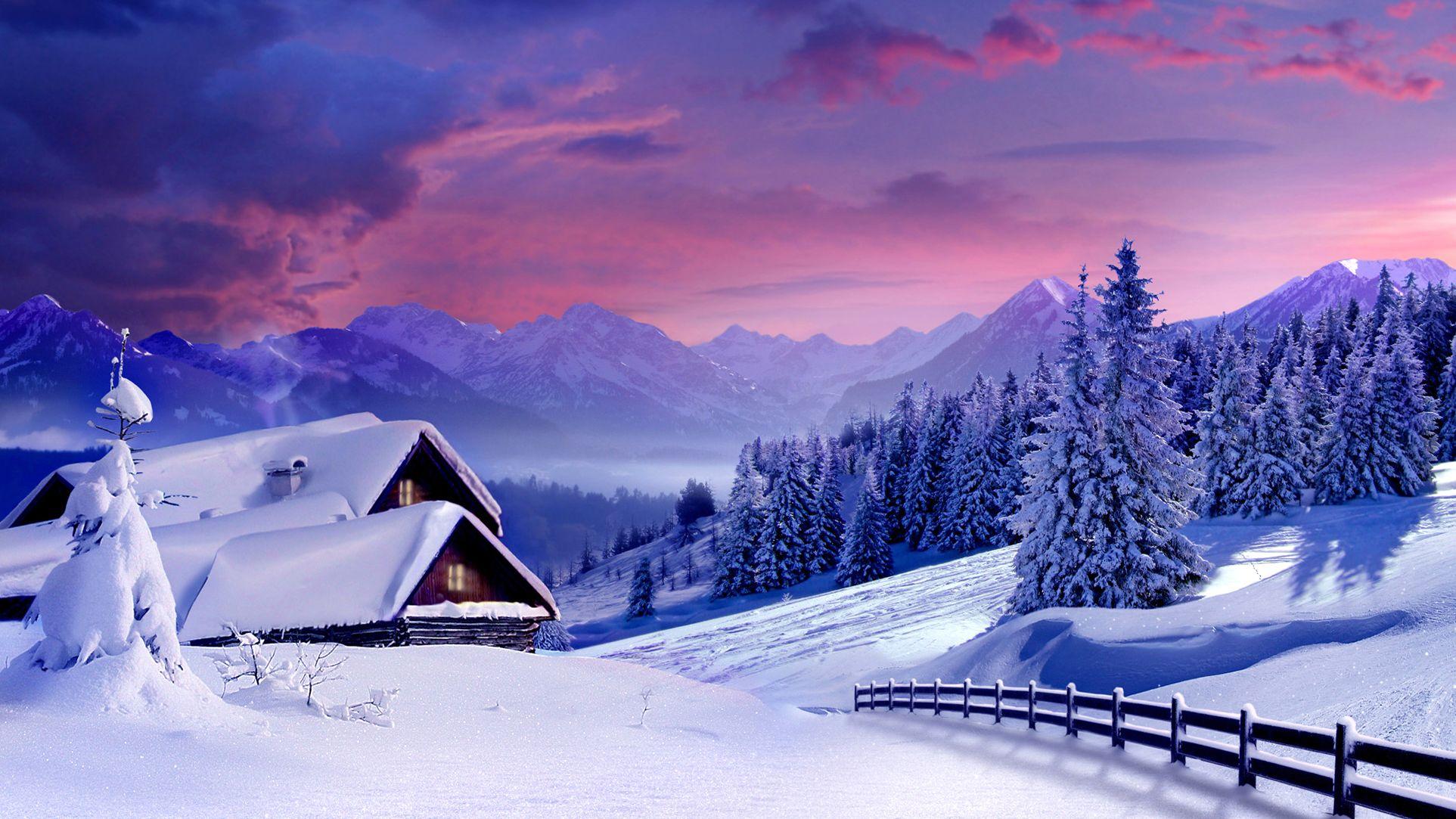 Beautiful Winter Nature Backgrounds - Wallpaper Cave
