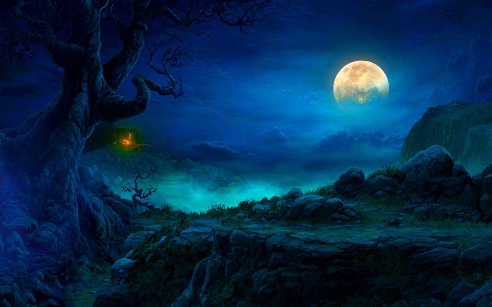 Full Moon Night Wallpapers HD - Wallpaper Cave