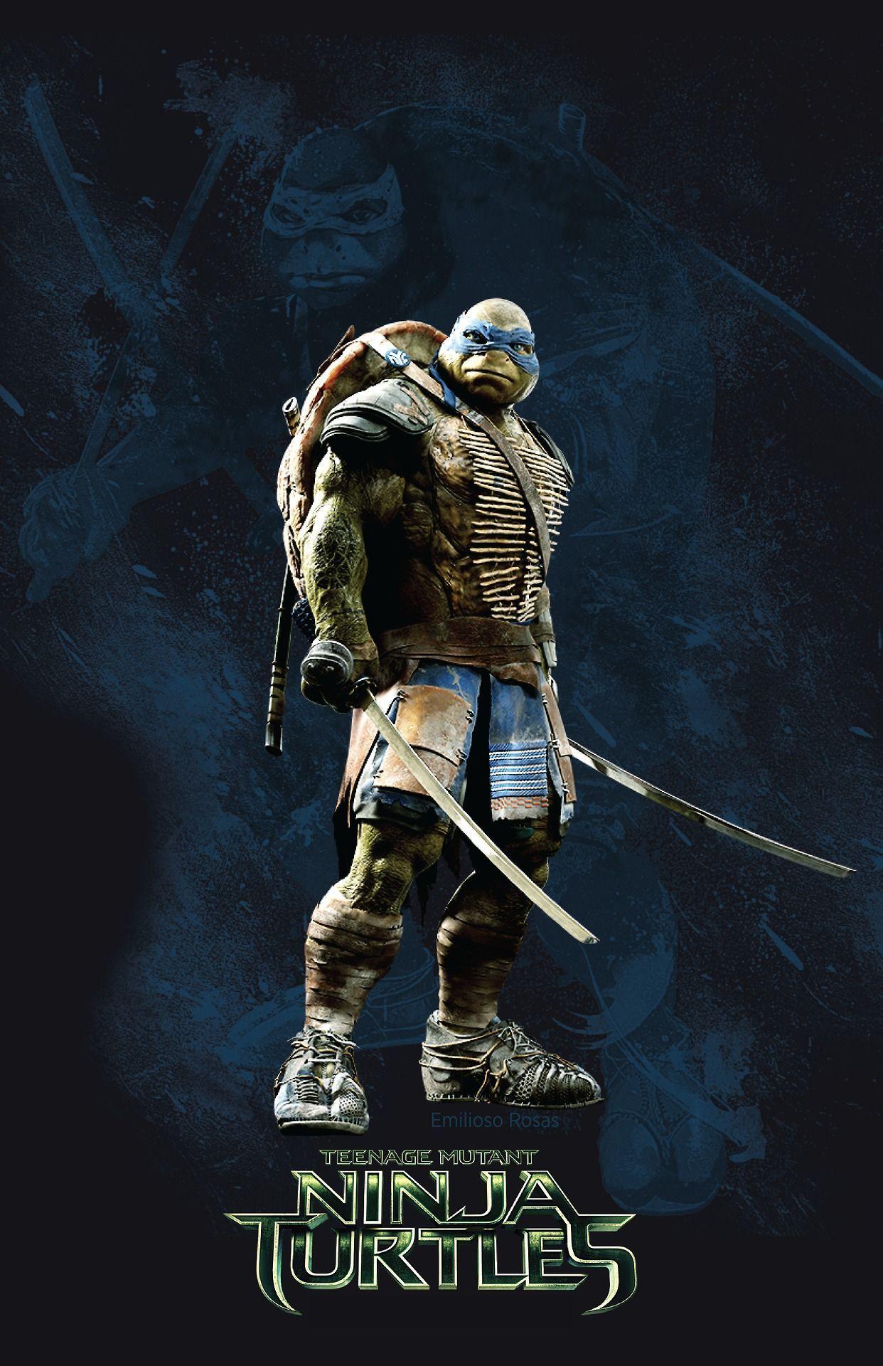 Teenage Mutant Ninja Turtles Movie Leonardo Wallpapers - Wallpaper Cave