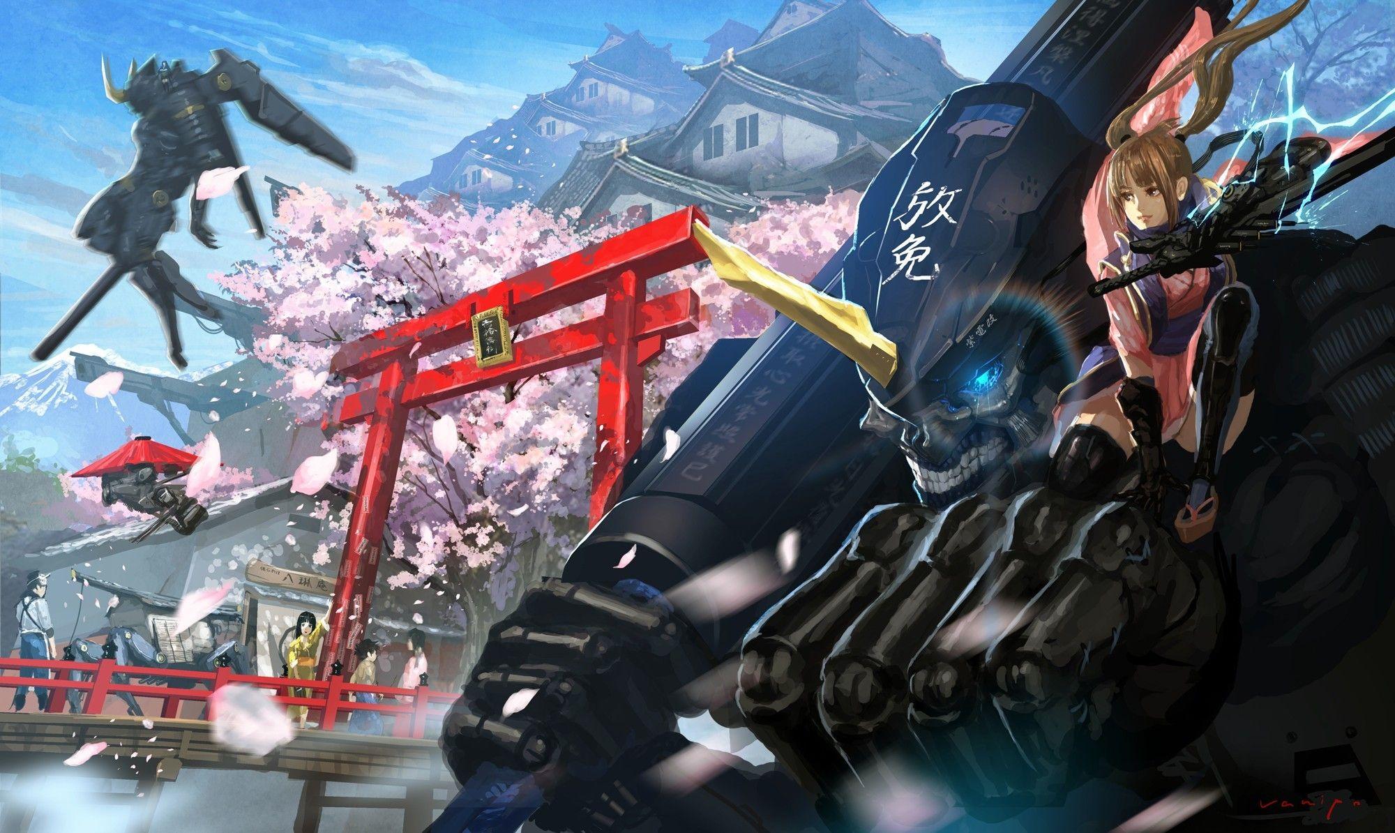Mecha Samurai Wallpapers - Wallpaper Cave