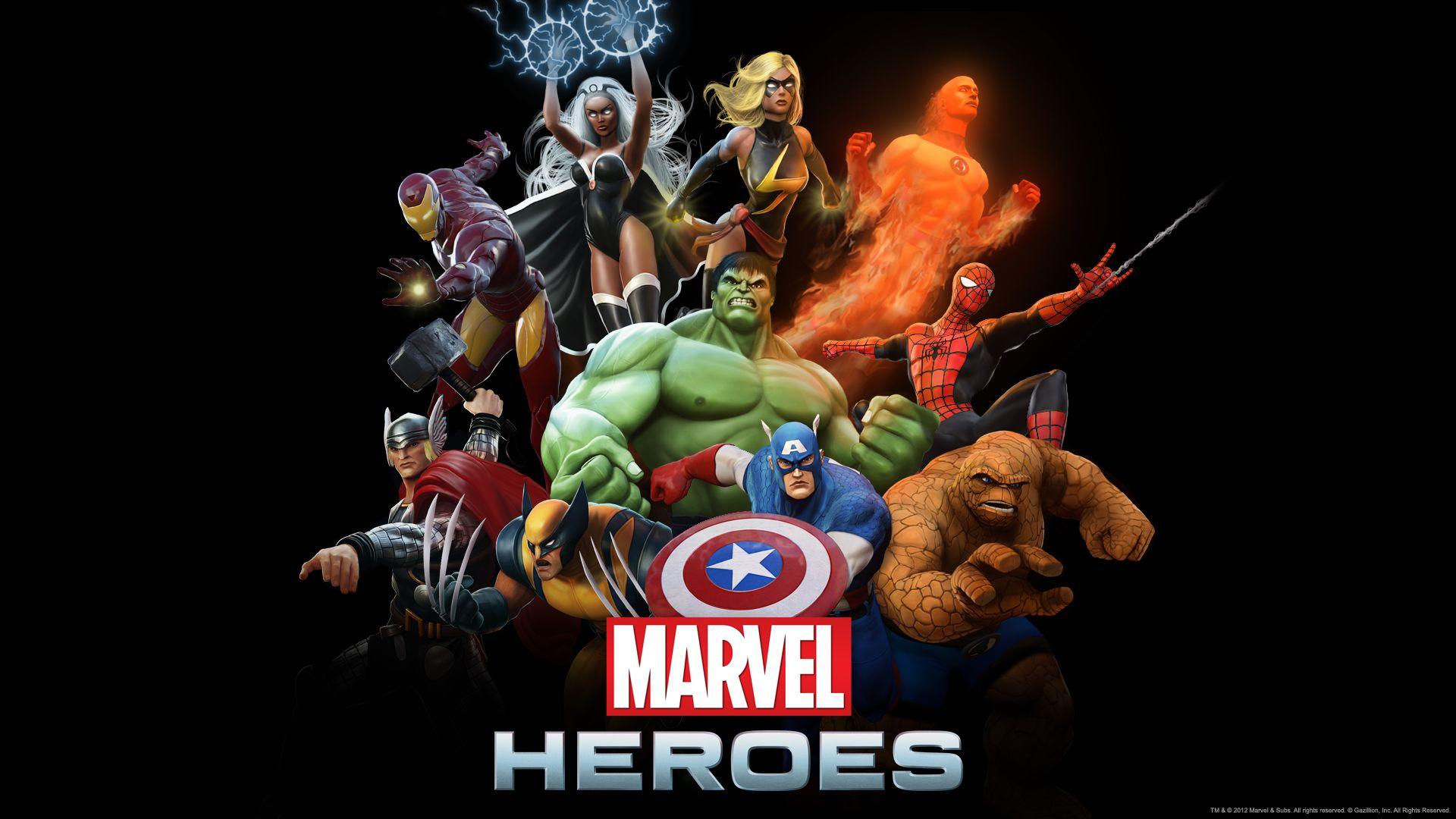 Marvel Cartoon Wallpapers - Wallpaper Cave