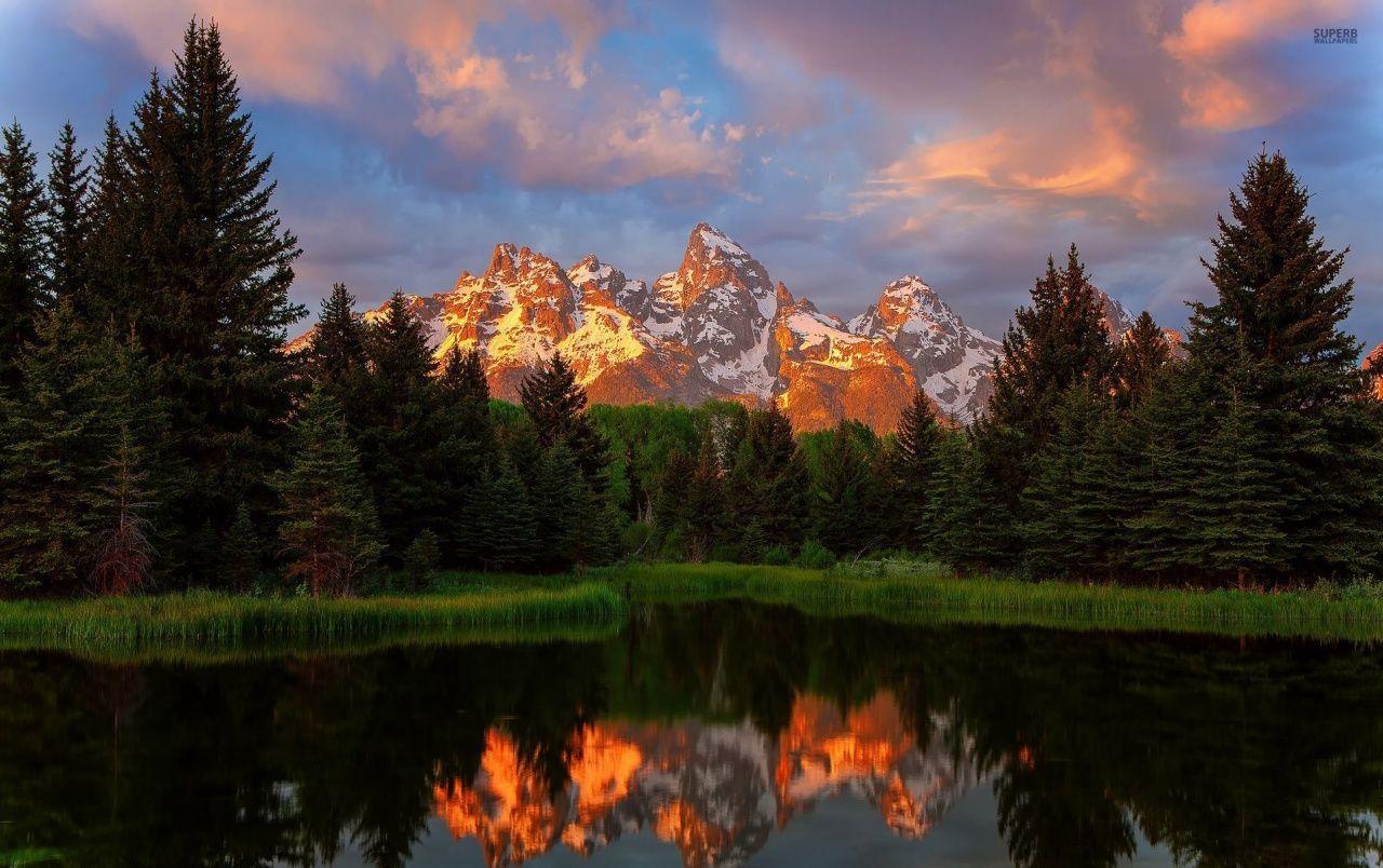 Mountain Sunset Wallpapers - Wallpaper Cave