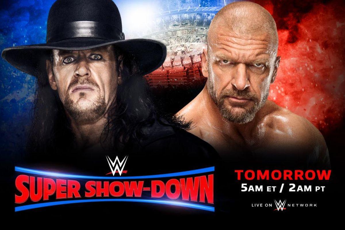 WWE Super ShowDown Wallpapers - Wallpaper Cave