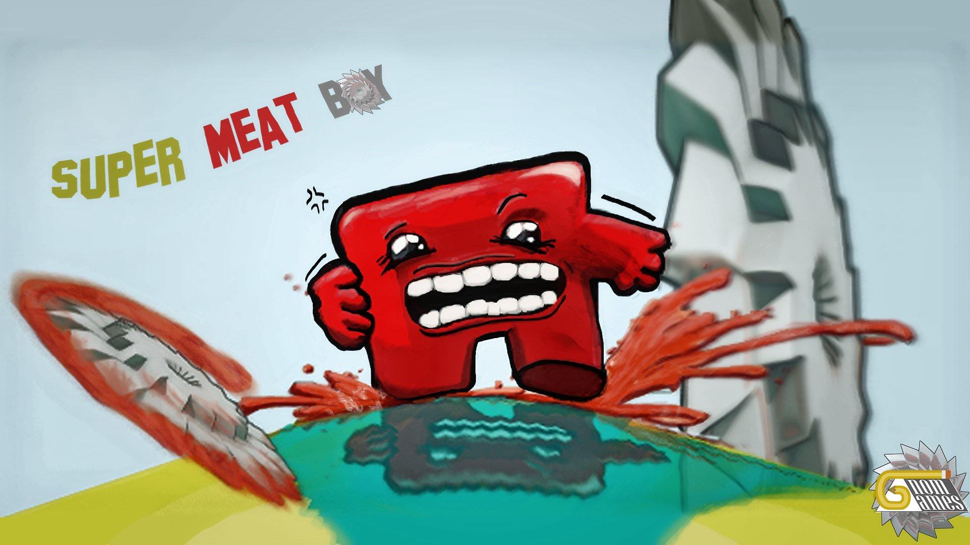 Super Meat Boy Wallpapers - Wallpaper Cave