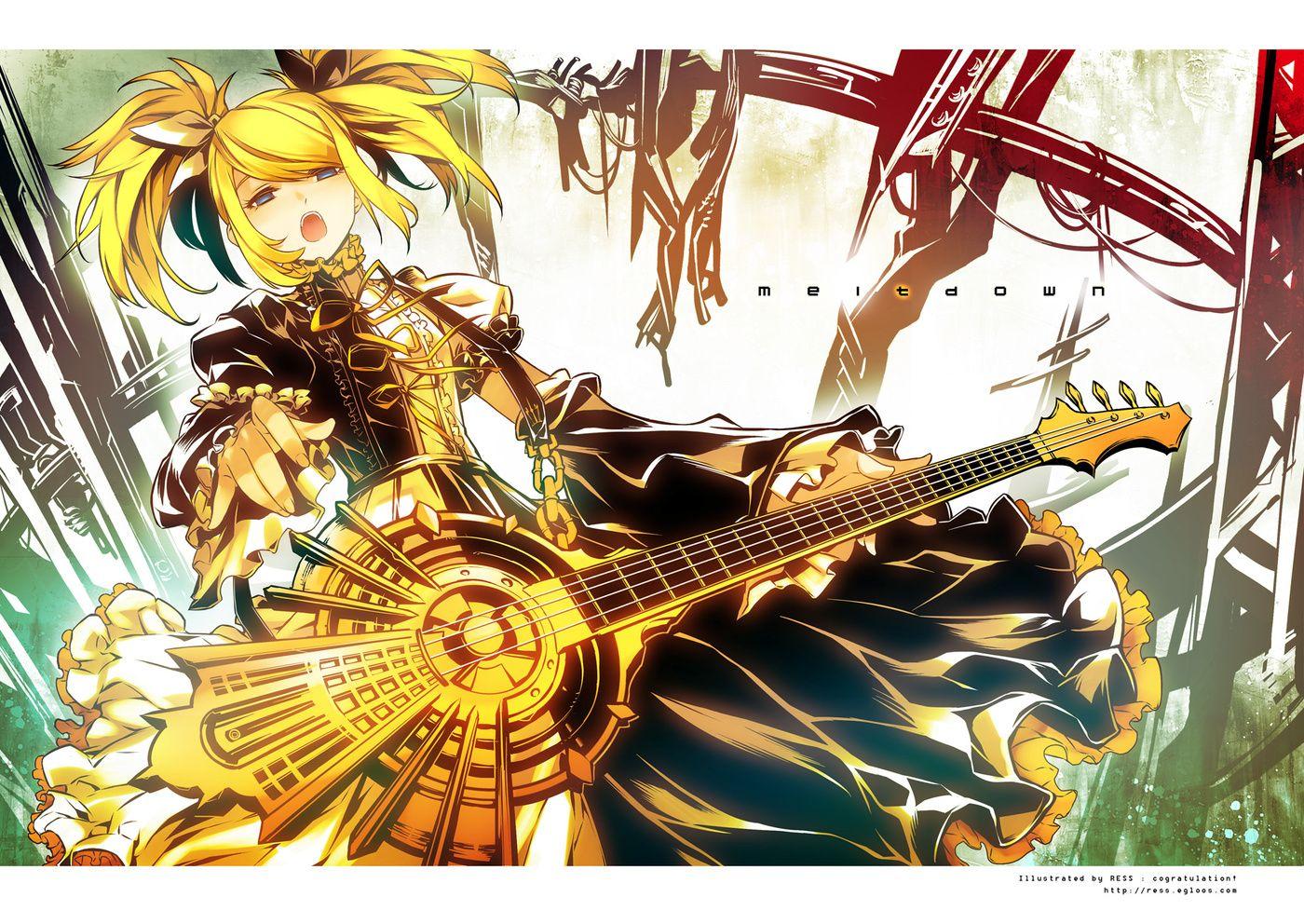Kagamine Rin Melancholic Wallpapers - Wallpaper Cave
