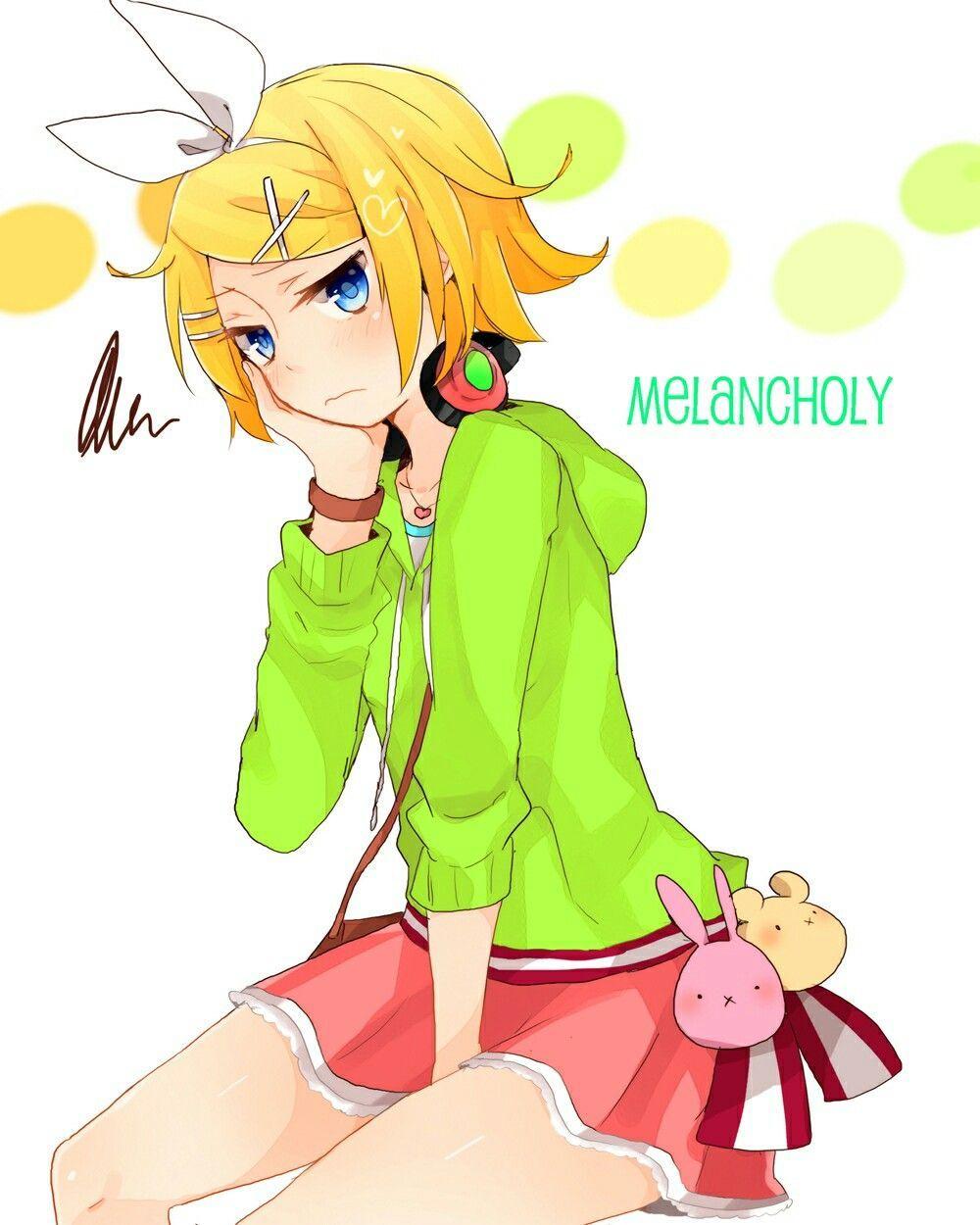 Kagamine Rin Melancholic Wallpapers - Wallpaper Cave
