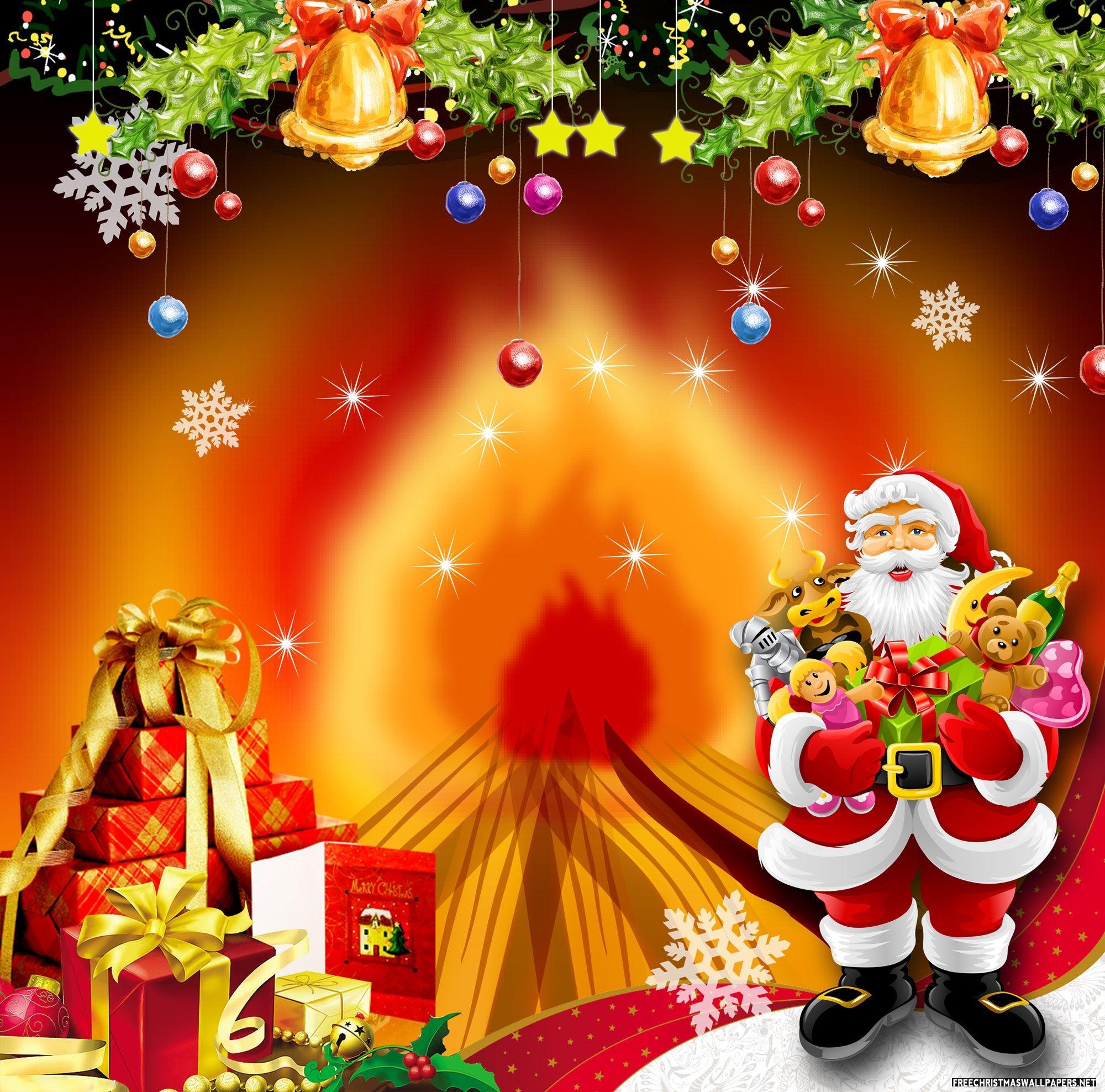 Christmas Greetings Wallpapers - Wallpaper Cave