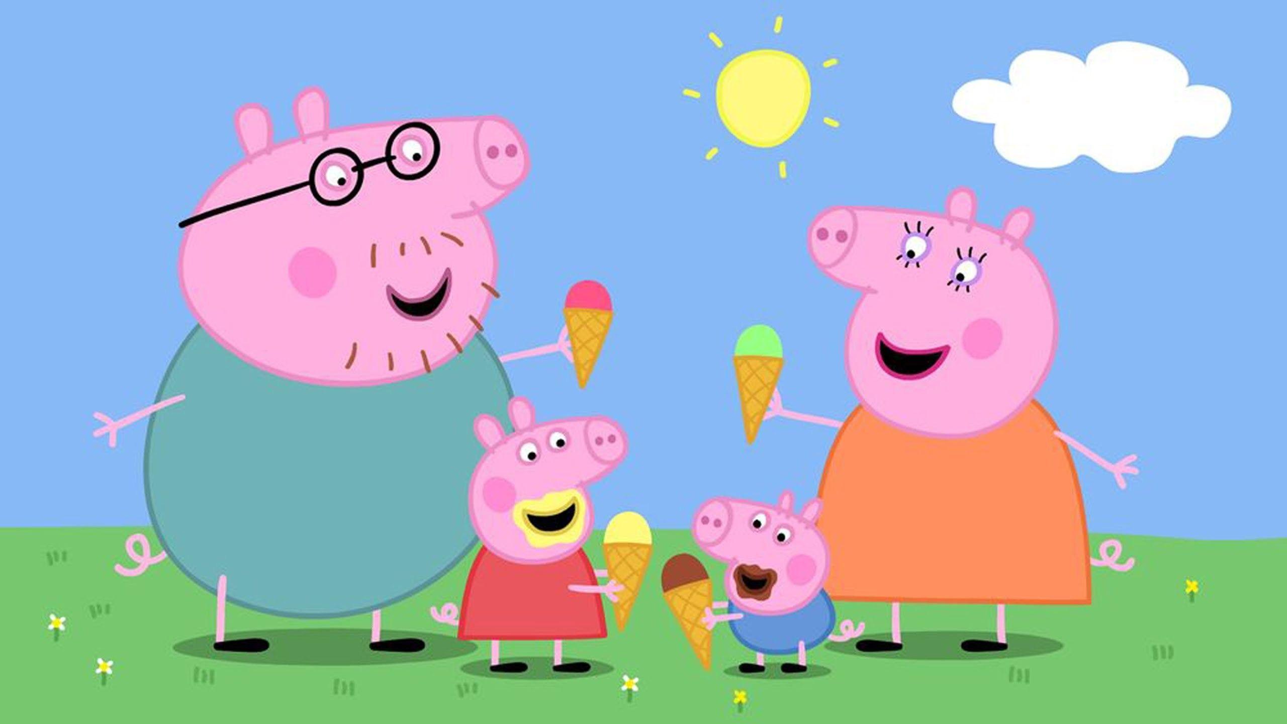 Peppa Pig Family Wallpapers Wallpaper Cave