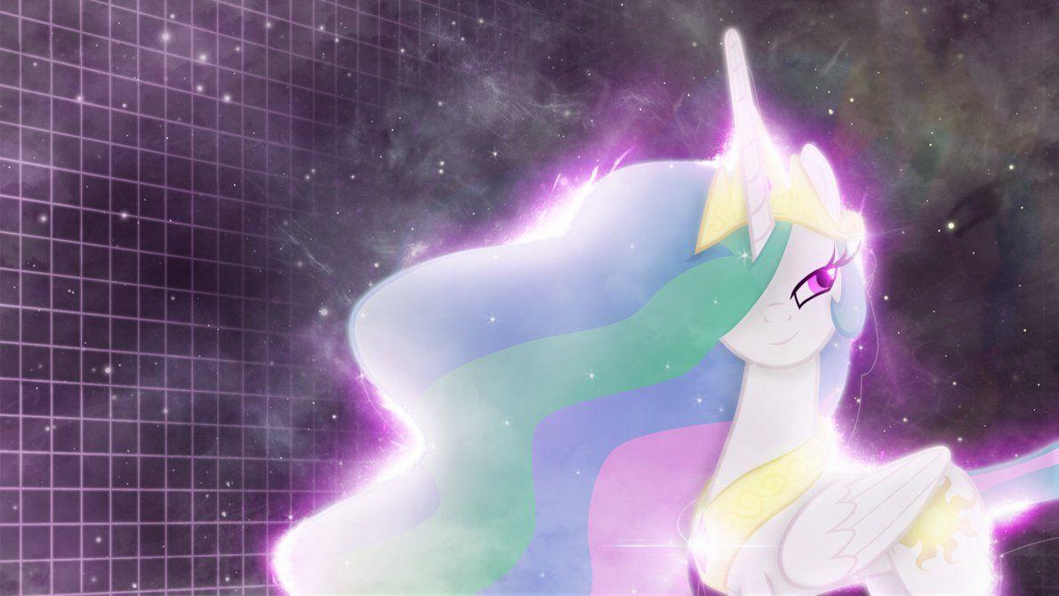 Princess Celestia Portrait Wallpaper