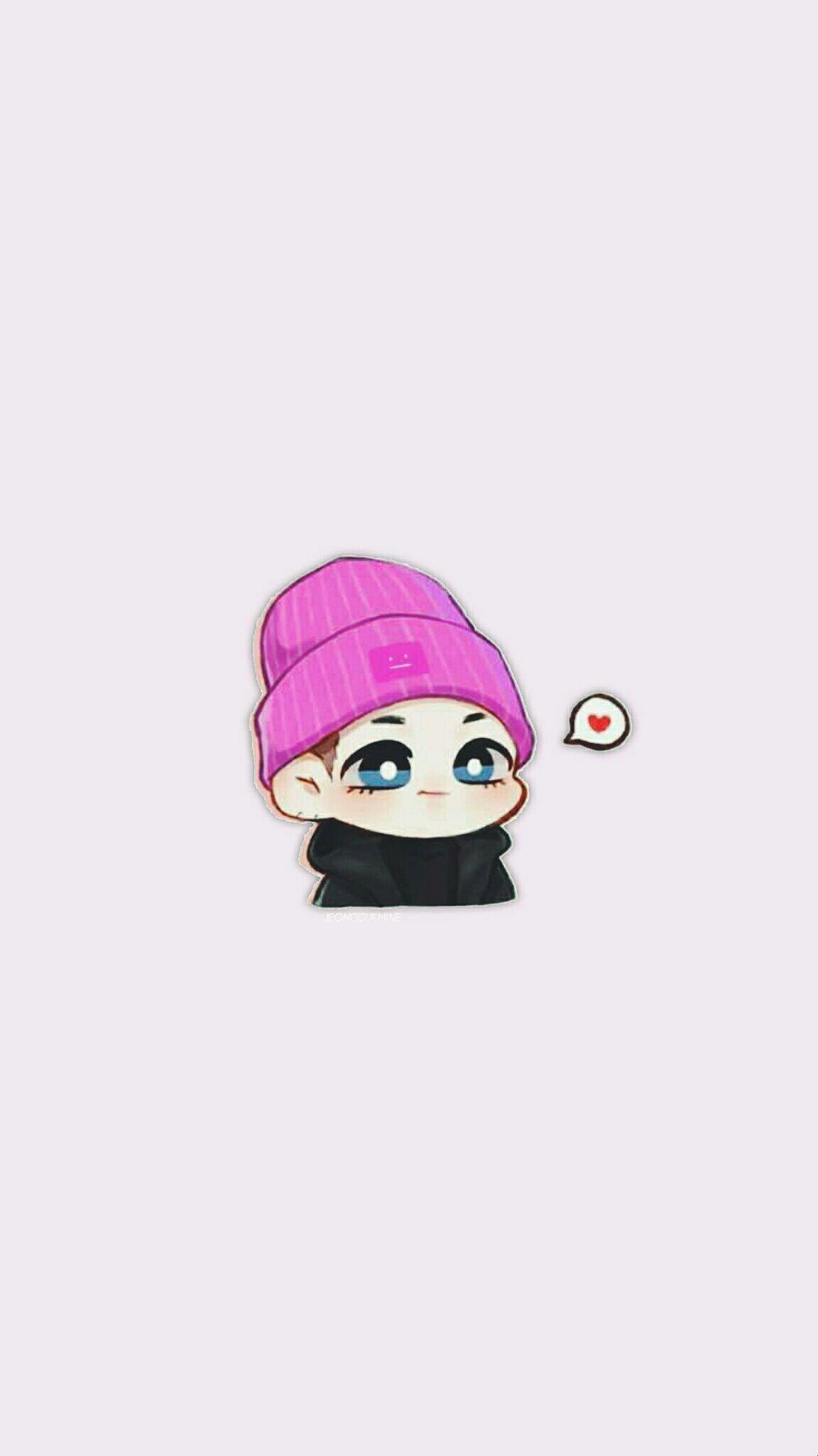 Taehyung Chibi Wallpapers - Wallpaper Cave
