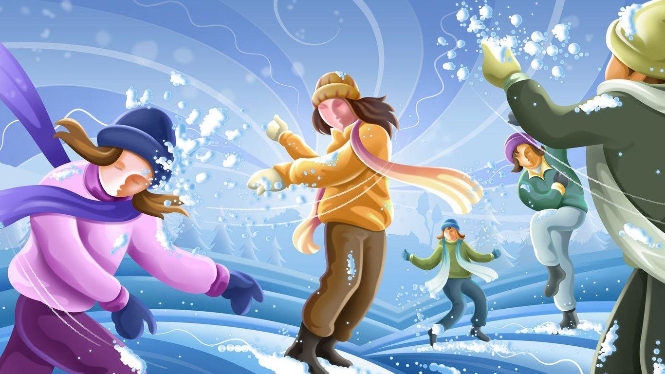 Snowball Fights Wallpapers - Wallpaper Cave
