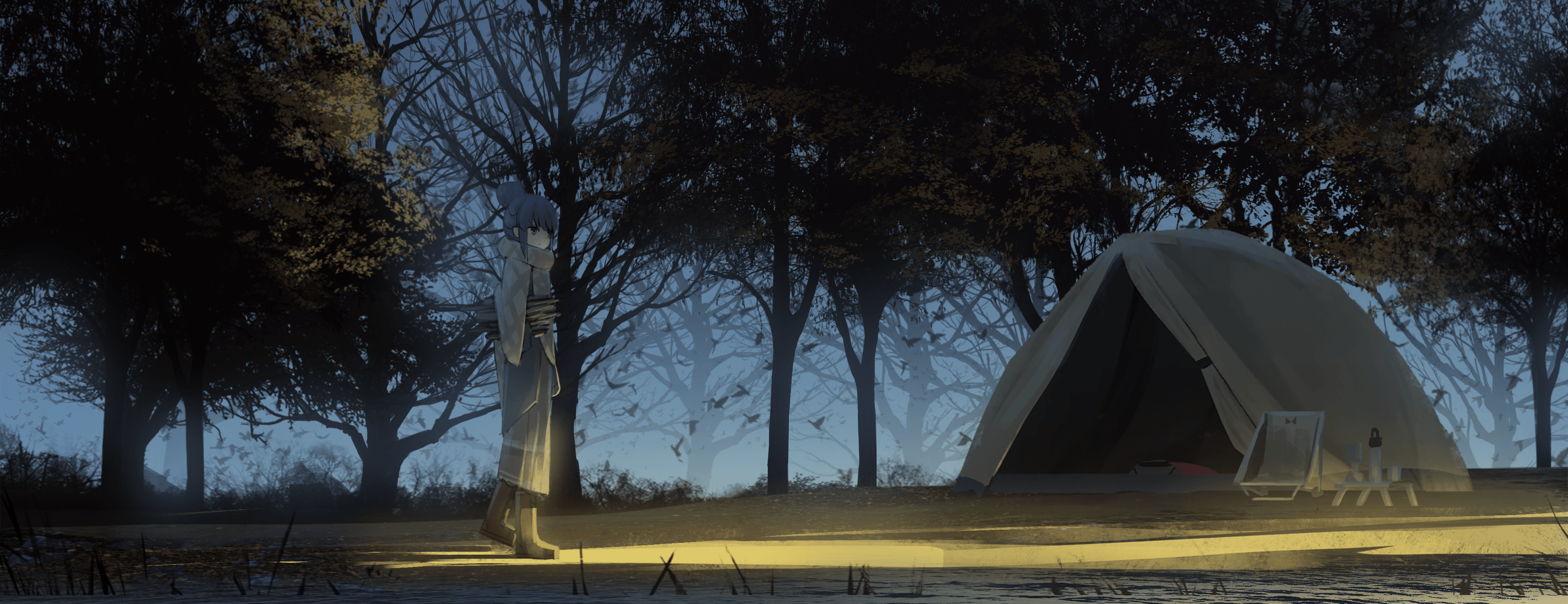 Laid-Back Camp Wallpapers - Wallpaper Cave