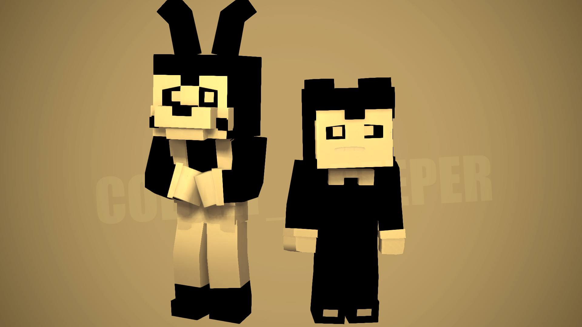 Minecraft Bendy Wallpapers - Wallpaper Cave